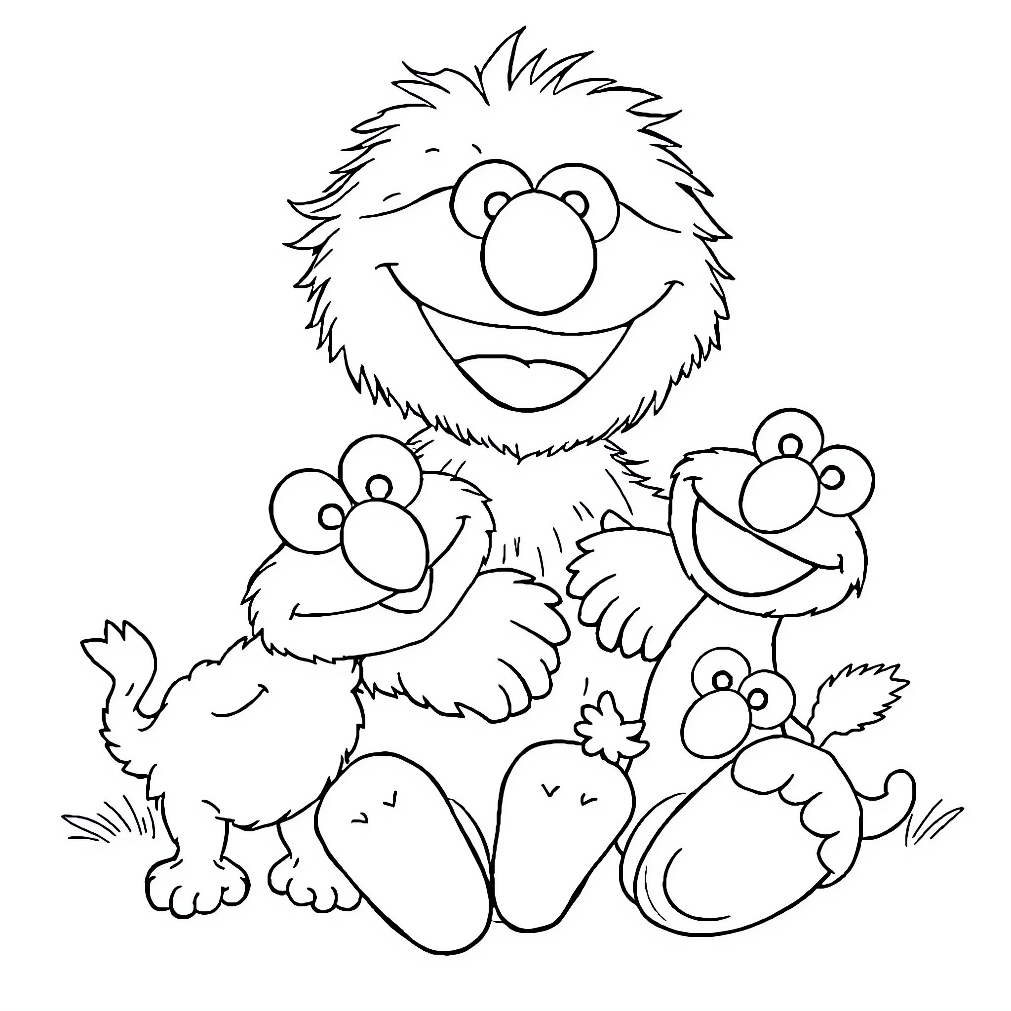 Best Elmo Coloring Pages (Free Printable PDF)