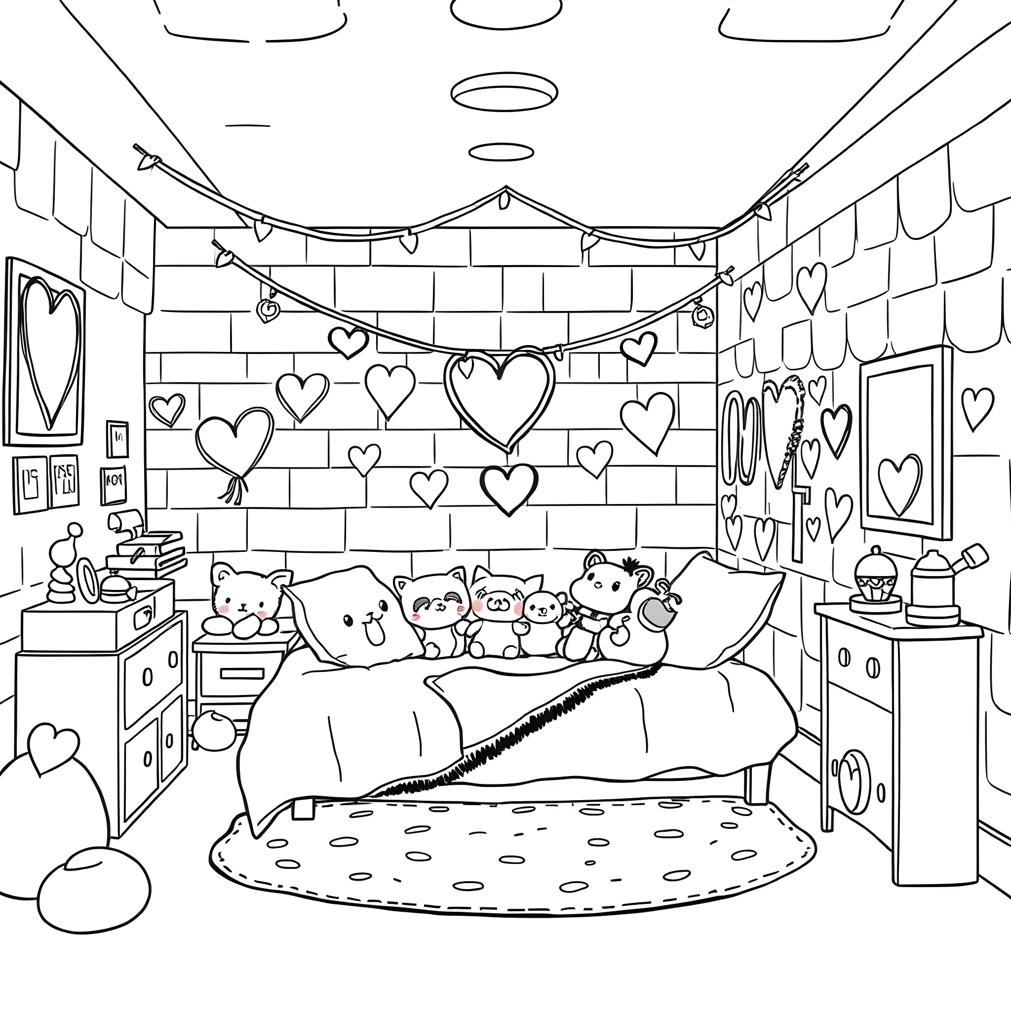 Best Valentine Coloring Pages (Free Printable PDF)