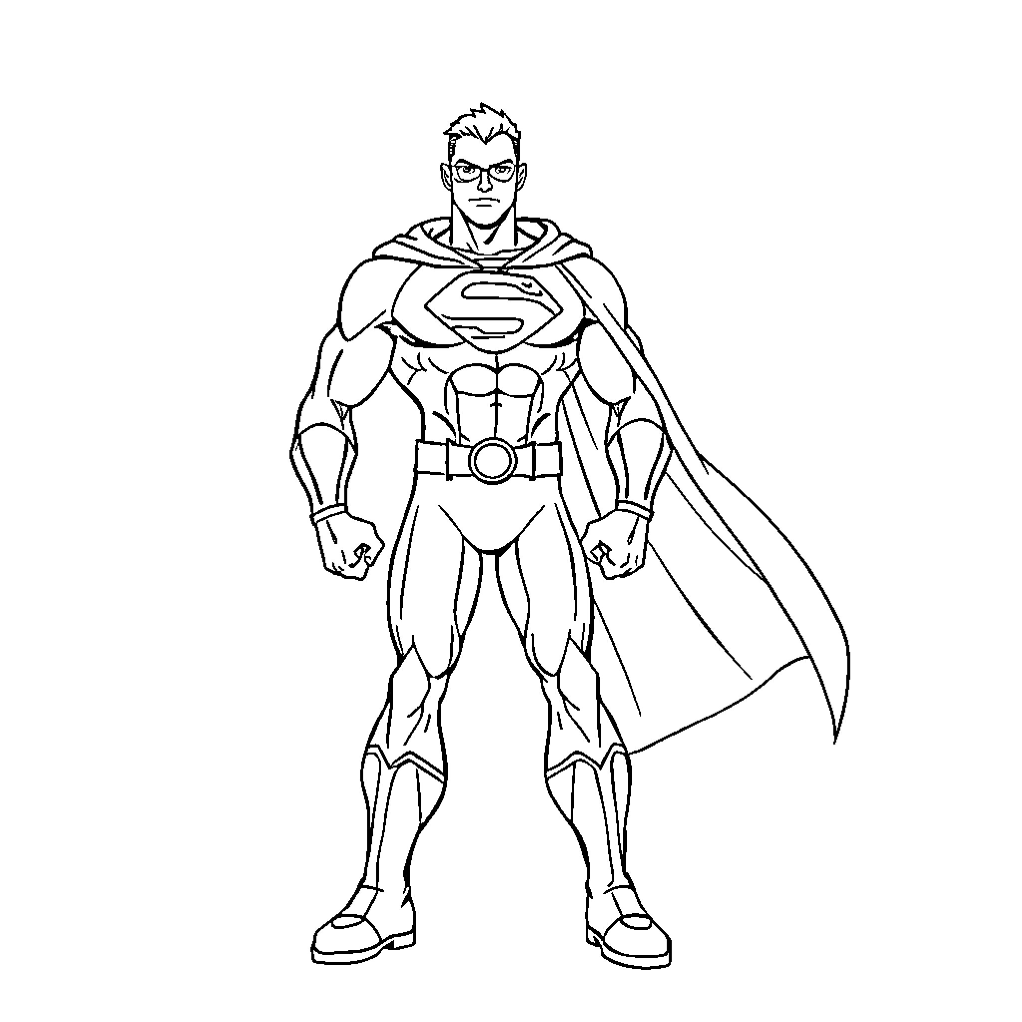 Best Superhero Coloring Pages (Free Printable PDF)