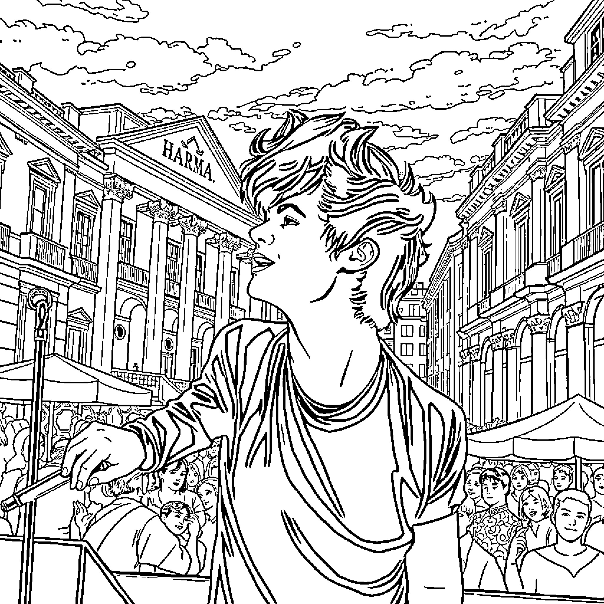 Best Harry Styles Coloring Pages (Free Printable PDF)