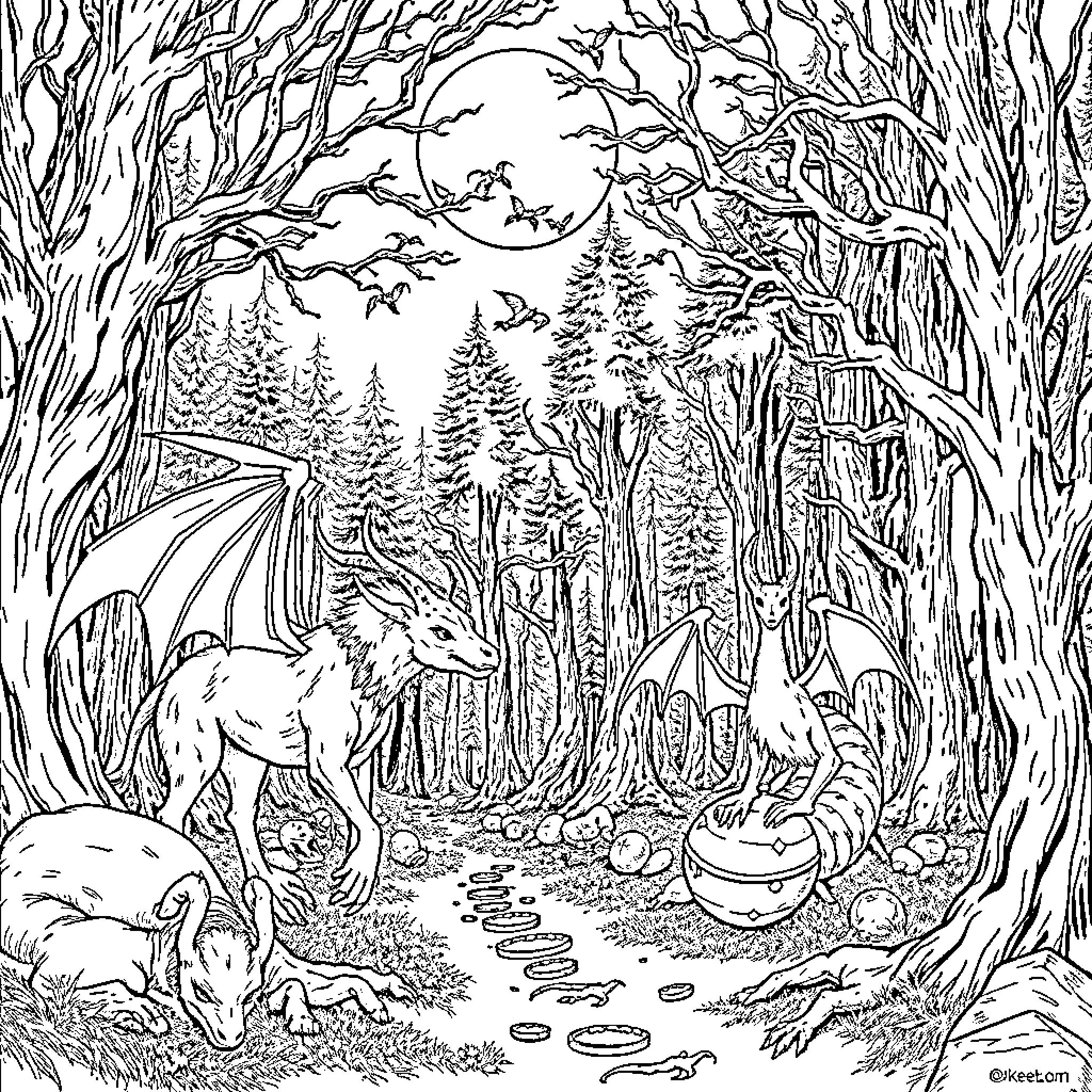 Best Fae Coloring Pages (Free Printable PDF)