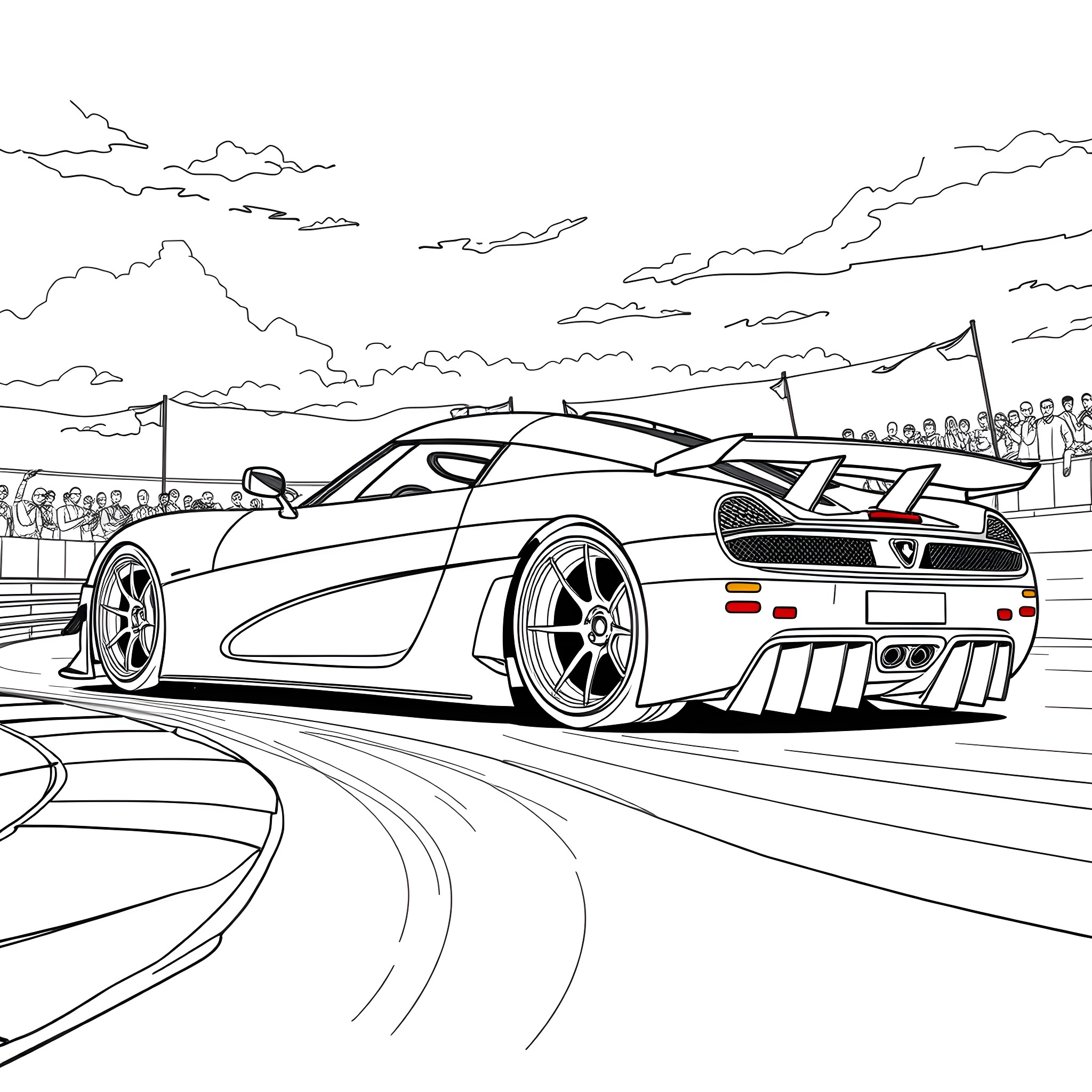 Best Koenigsegg Coloring Pages (Free Printable PDF)