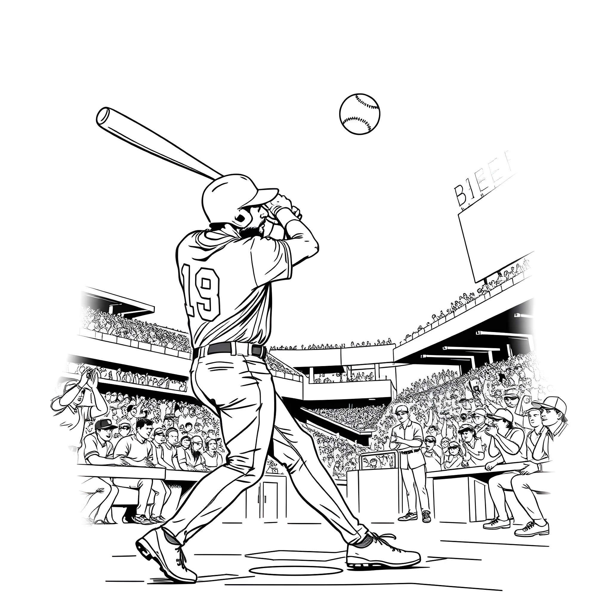 1 Best Barry Bonds Coloring Pages (Free Printable PDFs)