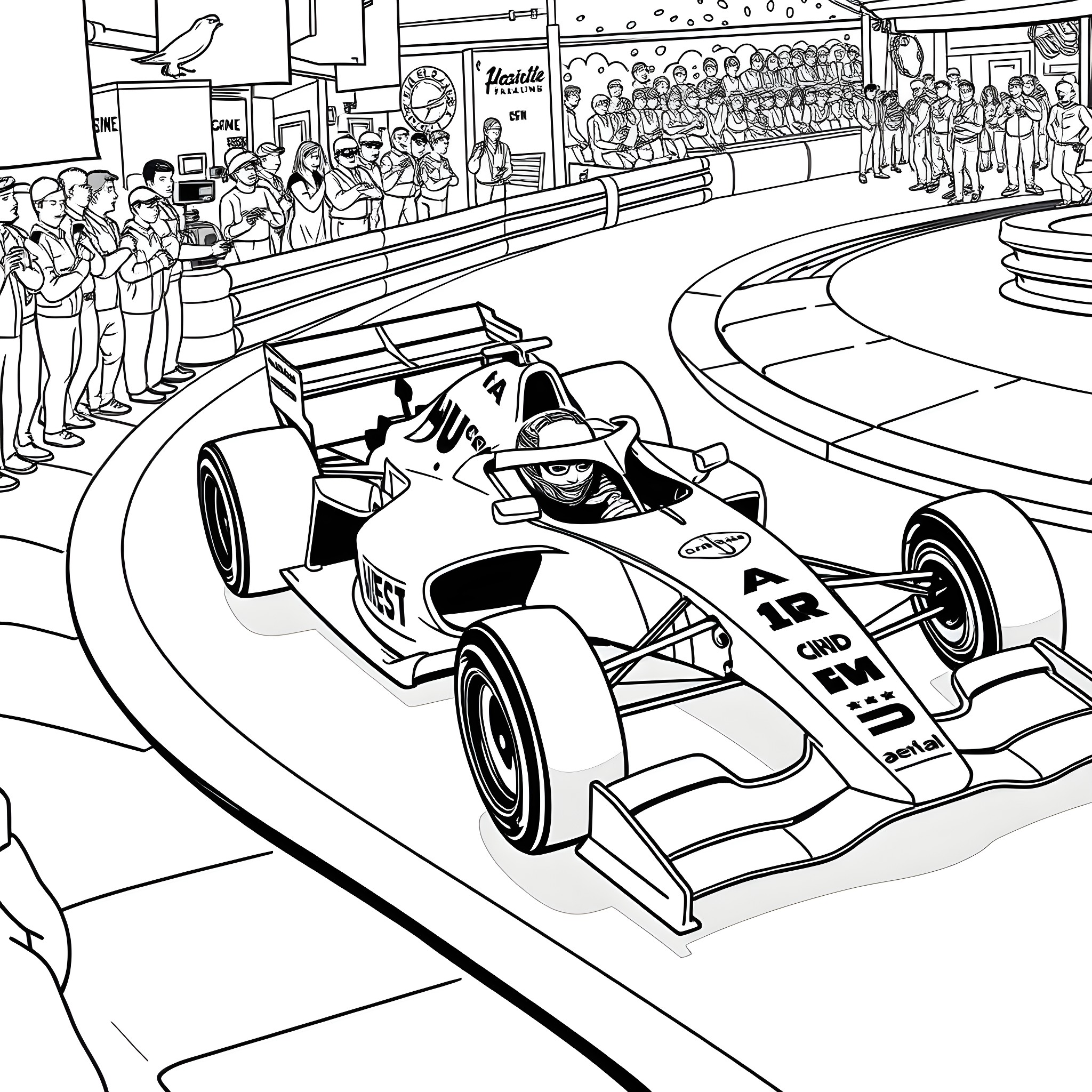 Best George Russell Coloring Pages (Free Printable PDF)