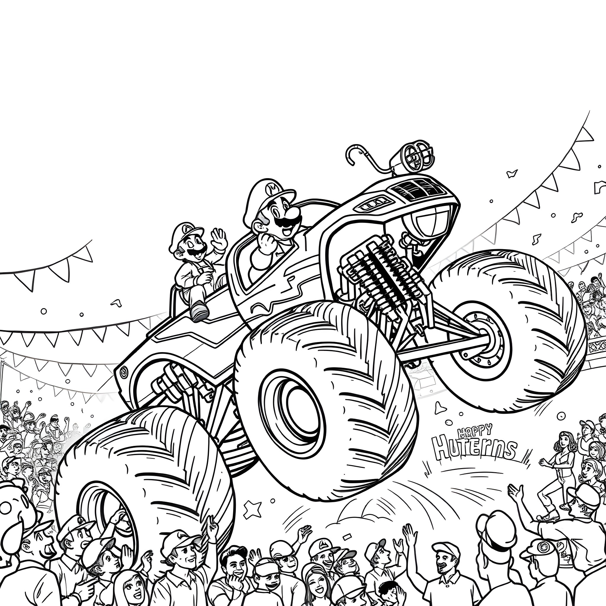 Best Monster Truck Coloring Pages (Free Printable PDF)