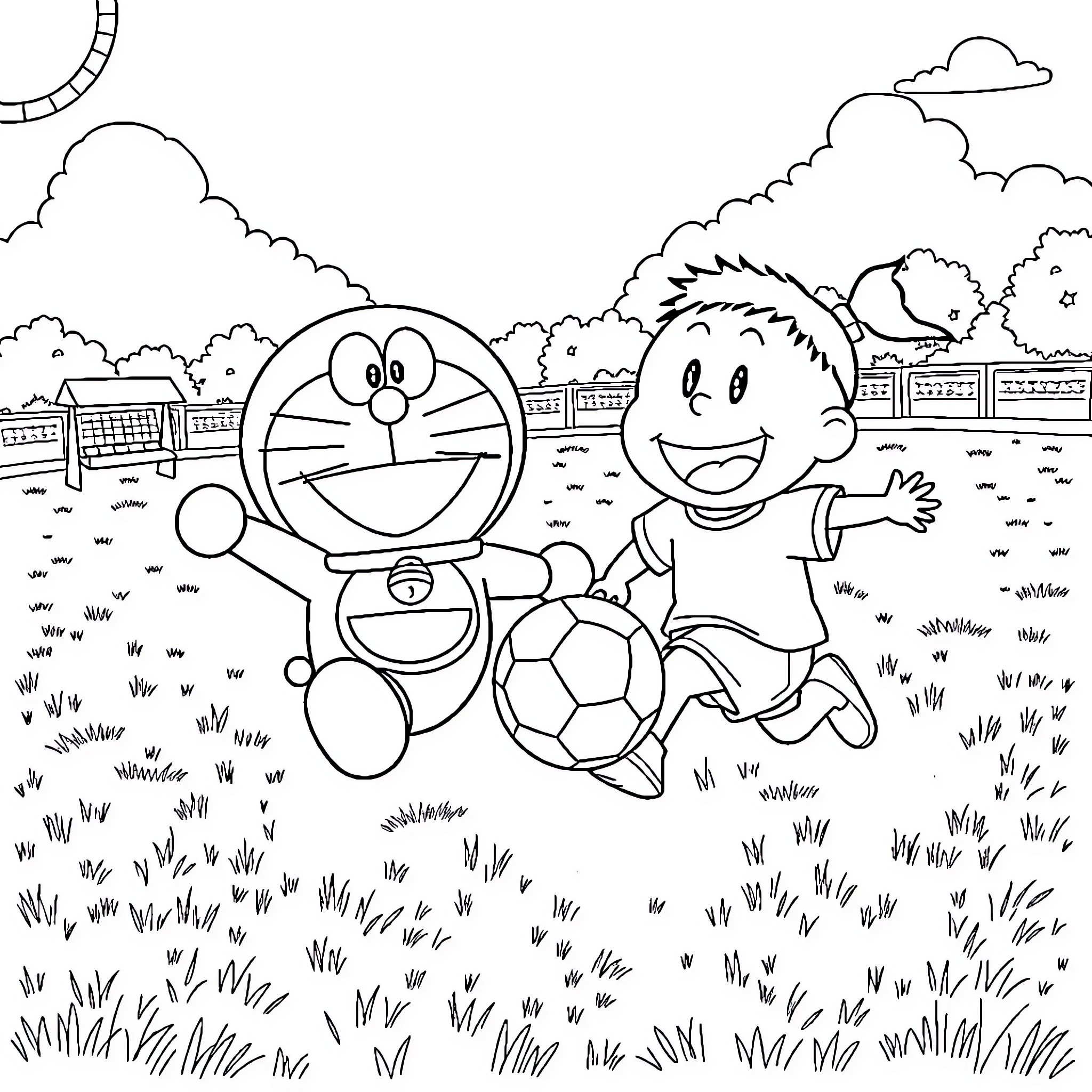 65 Best Doraemon Coloring Pages (Free Printable PDFs)