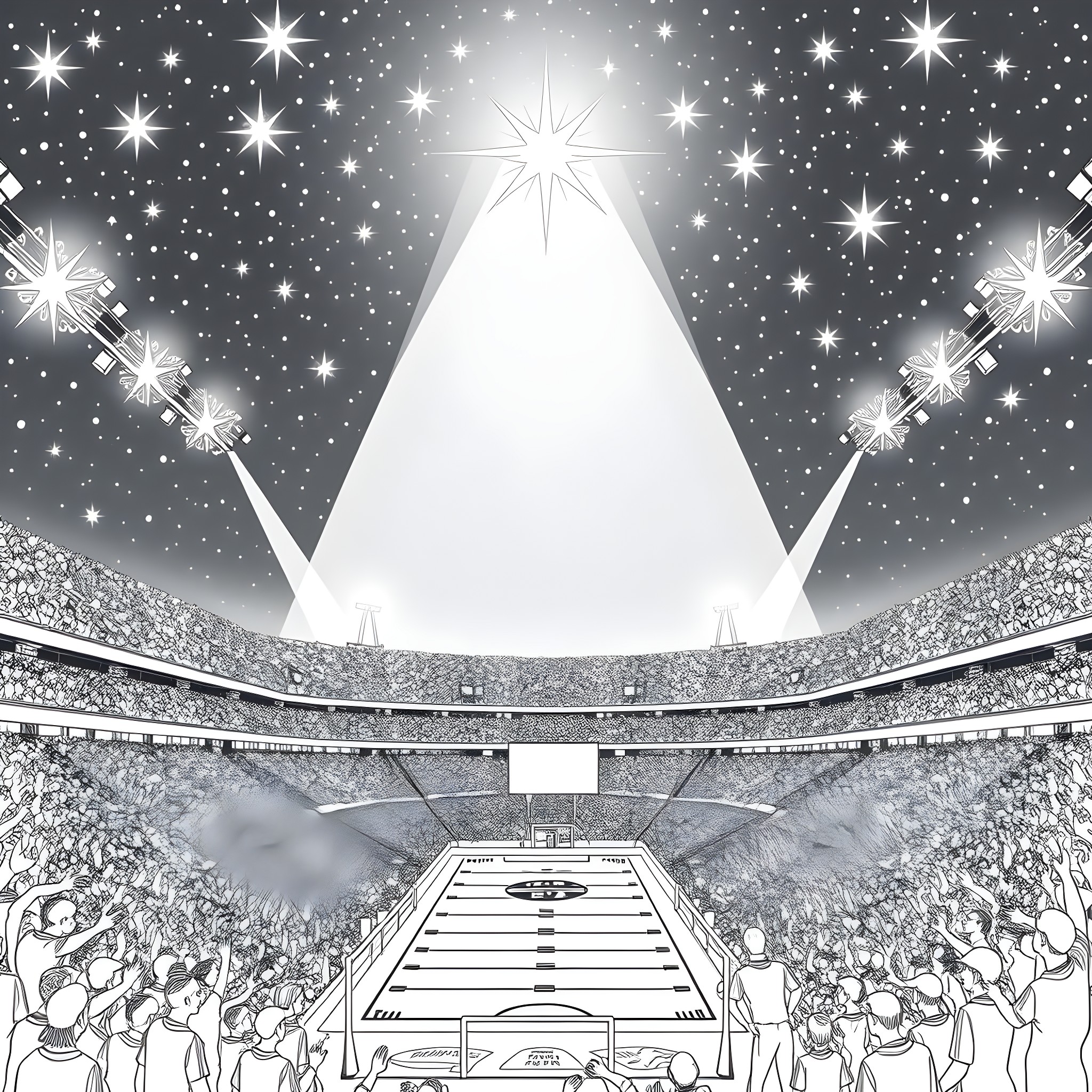 Best Football Stadium Coloring Pages (Free Printable PDF)