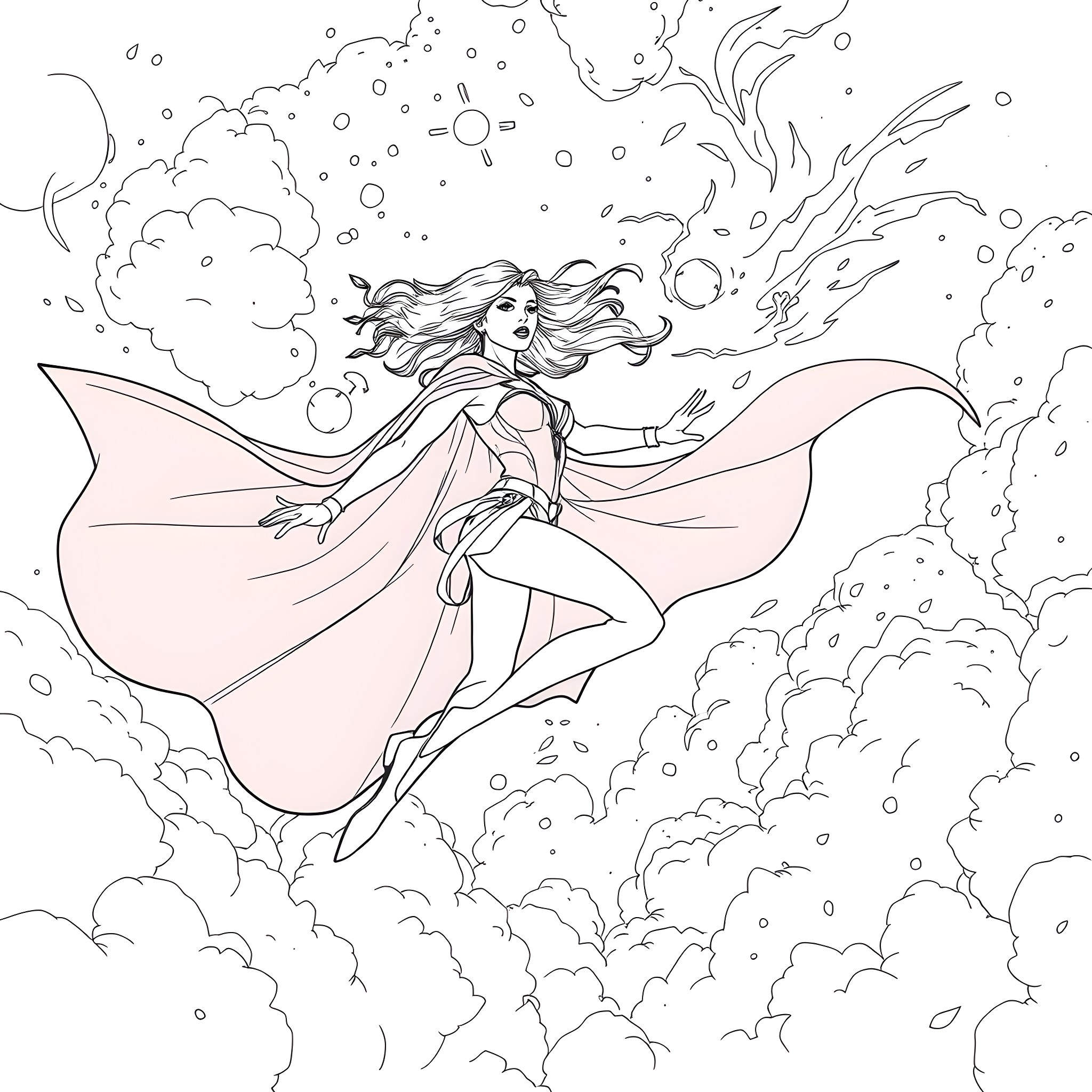 24 Best Scarlet Witch Coloring Pages (Free Printable PDFs)