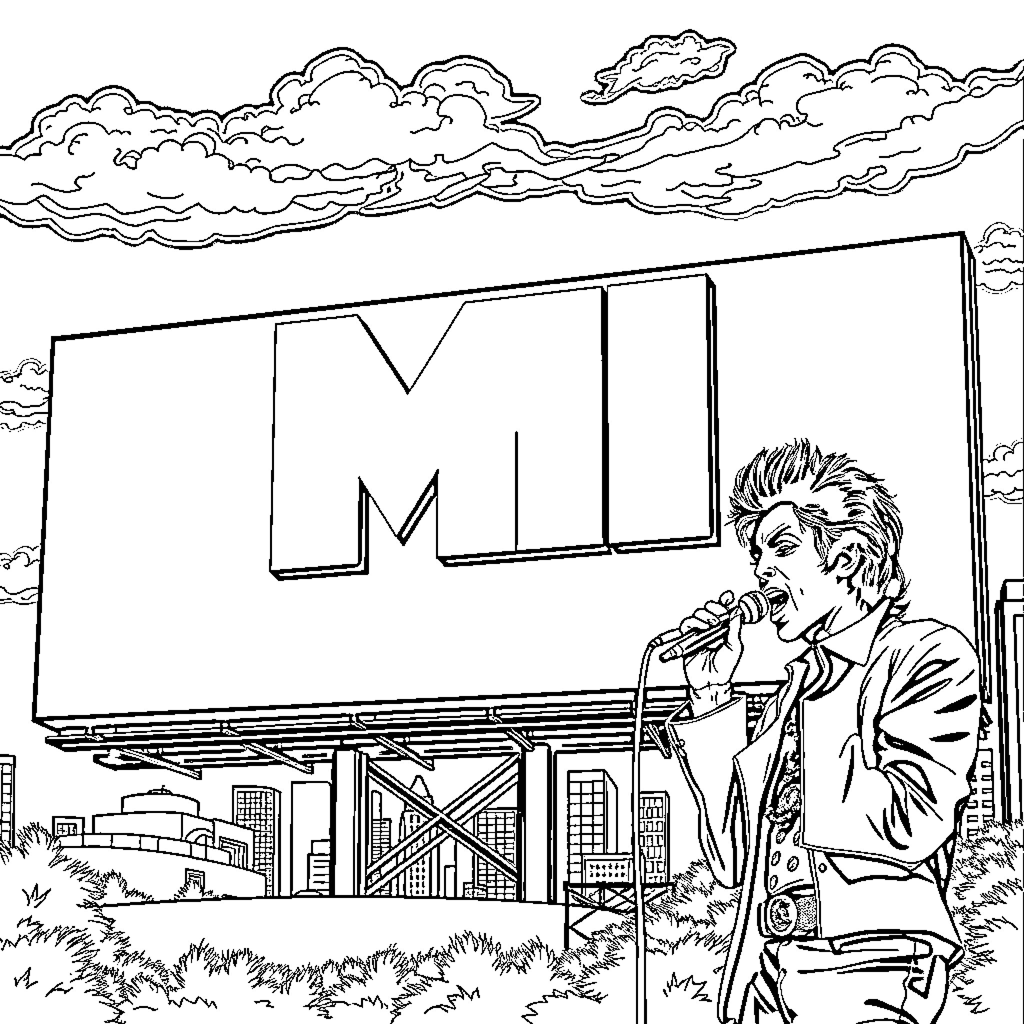 Best MI Logo Coloring Pages (Free Printable PDF)