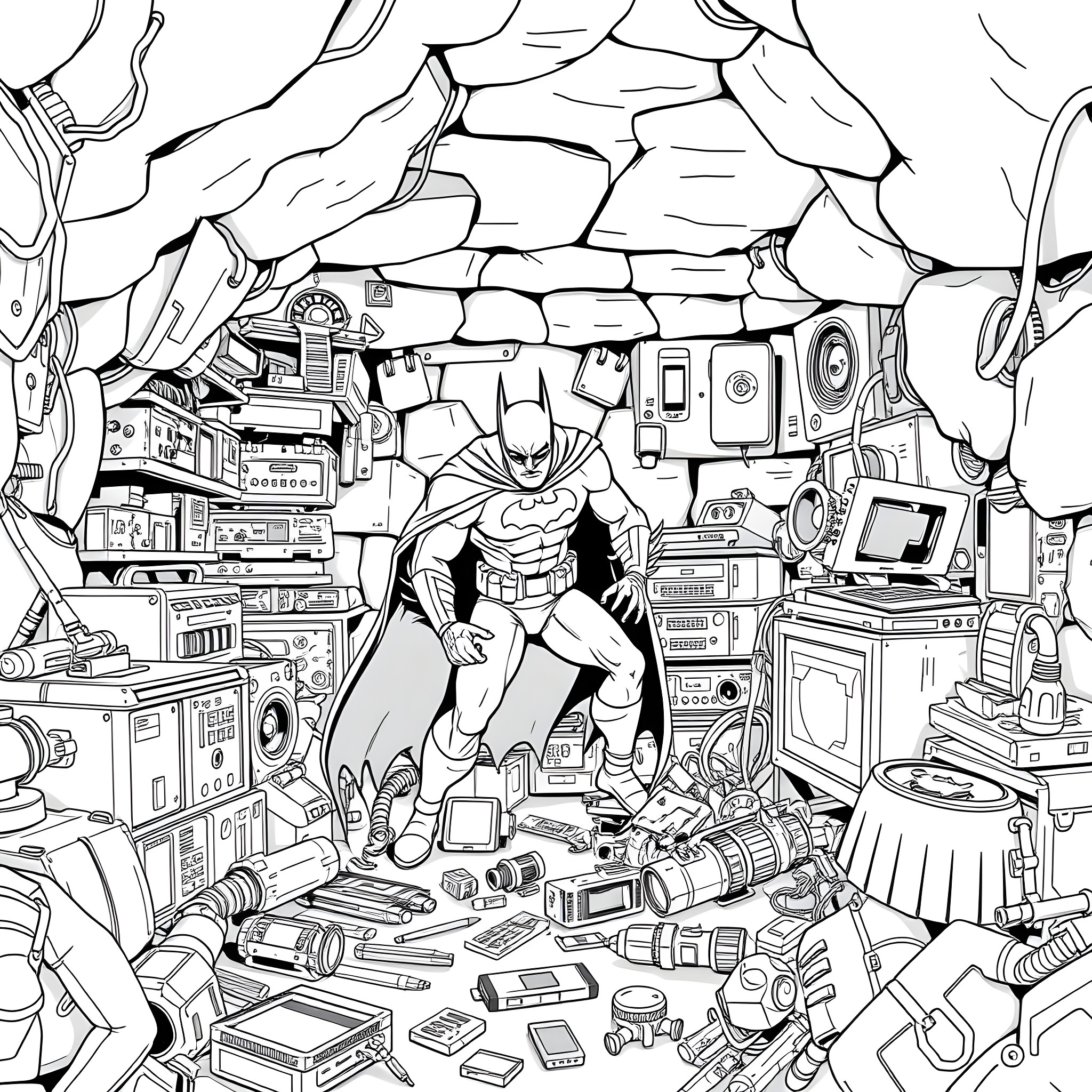 172 Best Batman Coloring Pages (Free Printable PDFs)