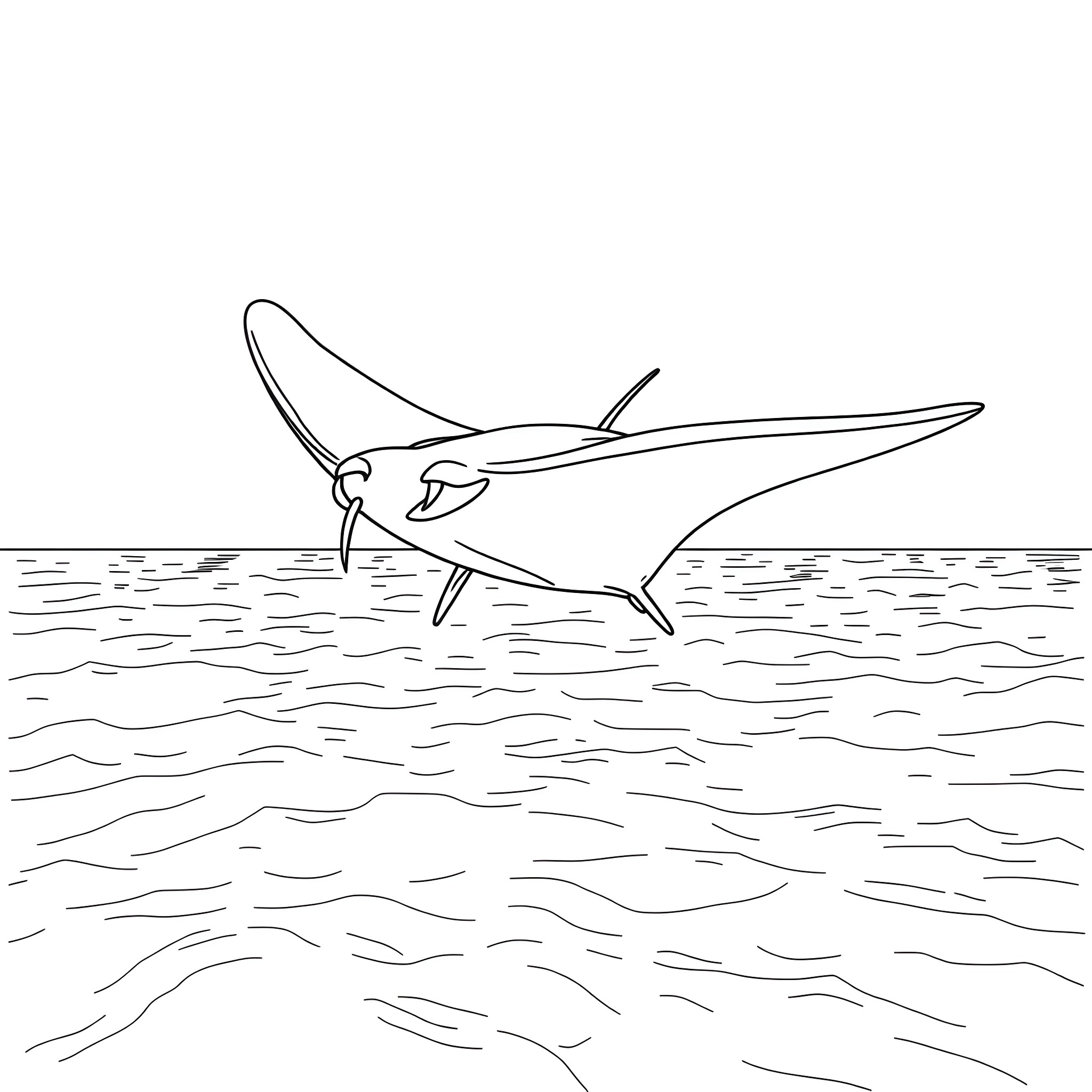 Best Manta Ray Coloring Pages (Free Printable PDF)
