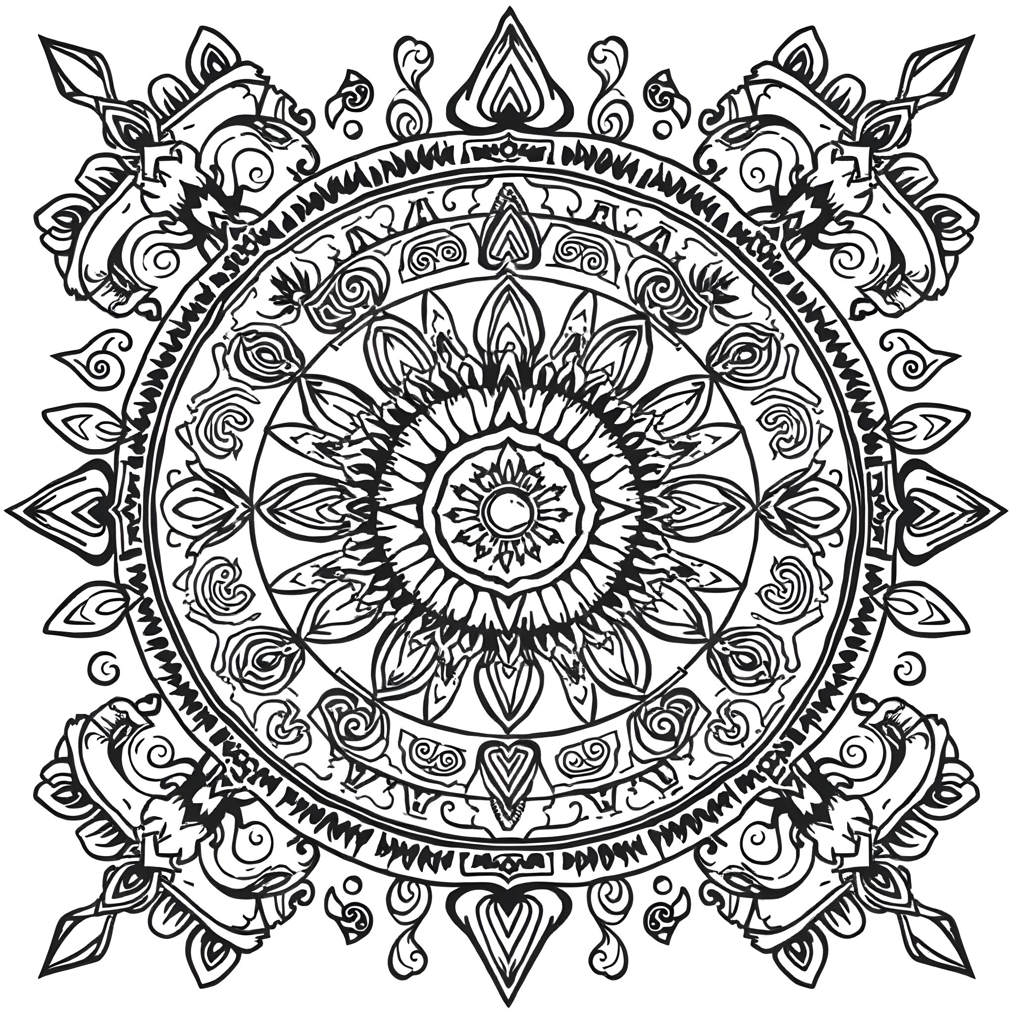 Best Aztec Coloring Pages (Free Printable PDF)