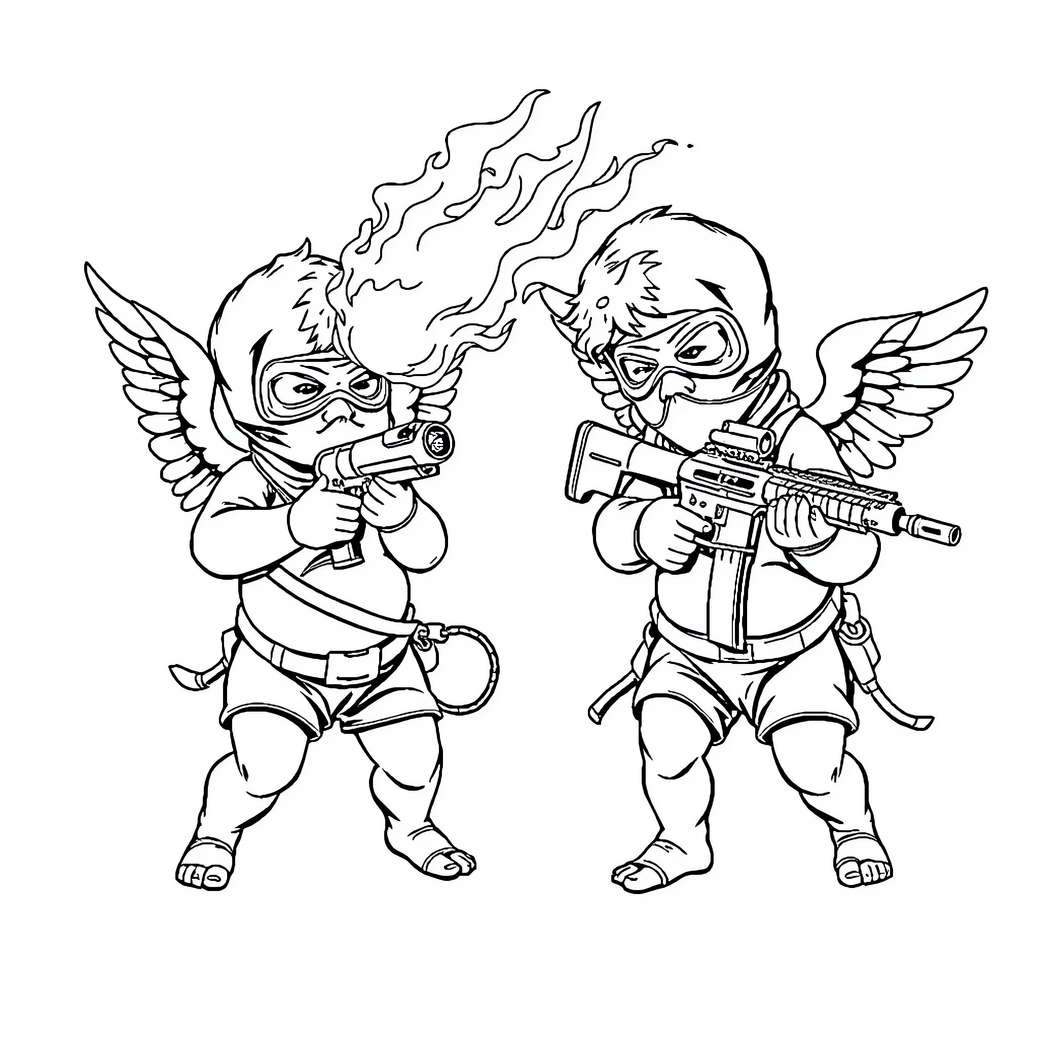 11 Best Cherub Coloring Pages (Free Printable PDFs)
