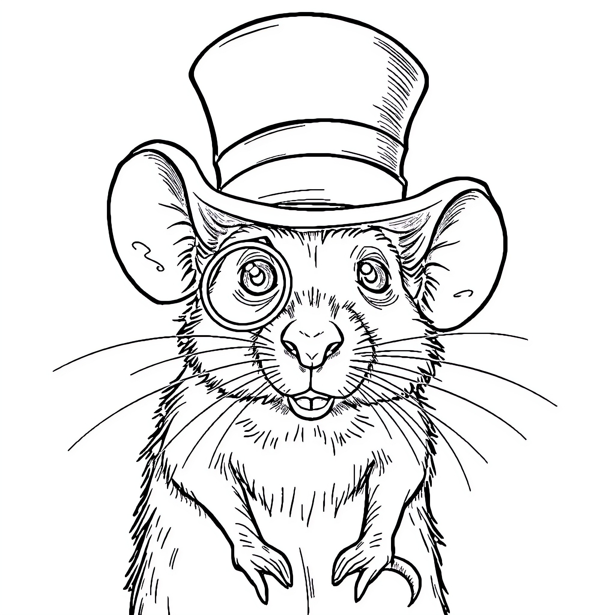 Best Rat Coloring Pages (Free Printable PDF)