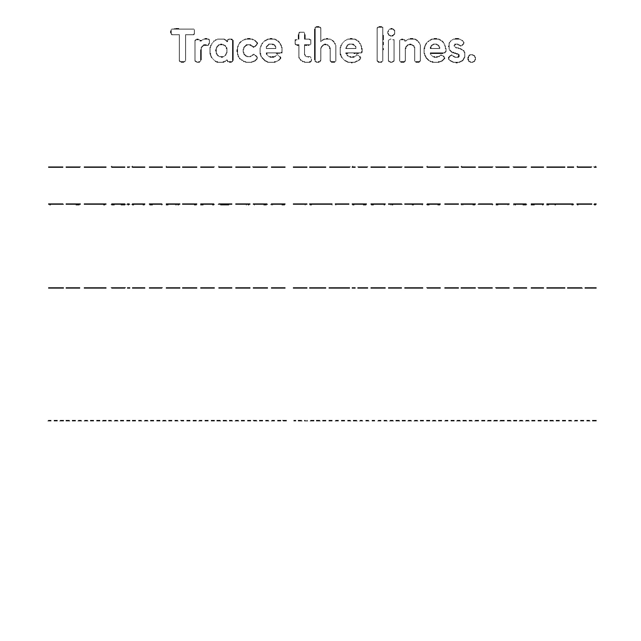 Best Pre-Writing Coloring Pages (Free Printable PDF)