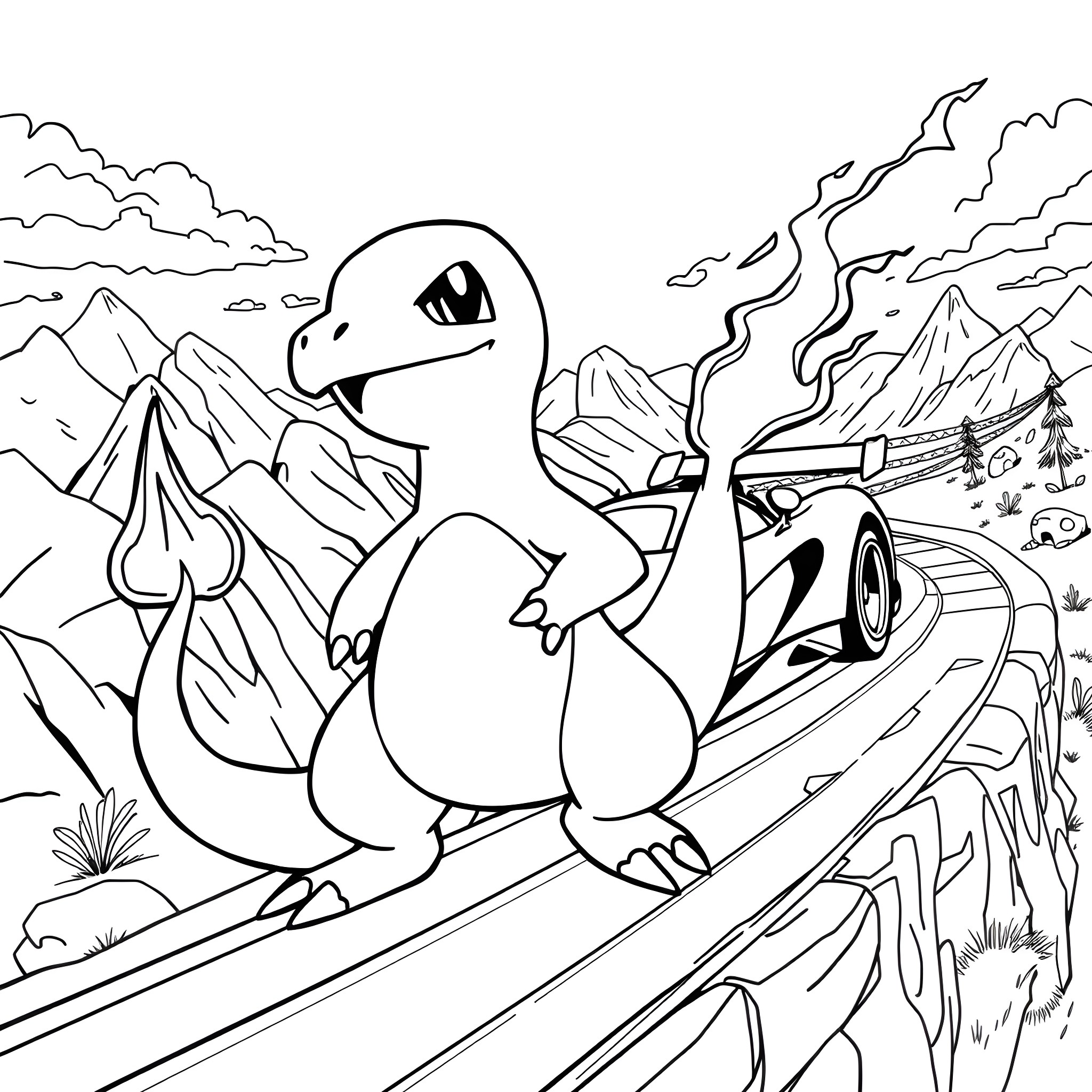 60 Best Charmander Coloring Pages (Free Printable PDFs)