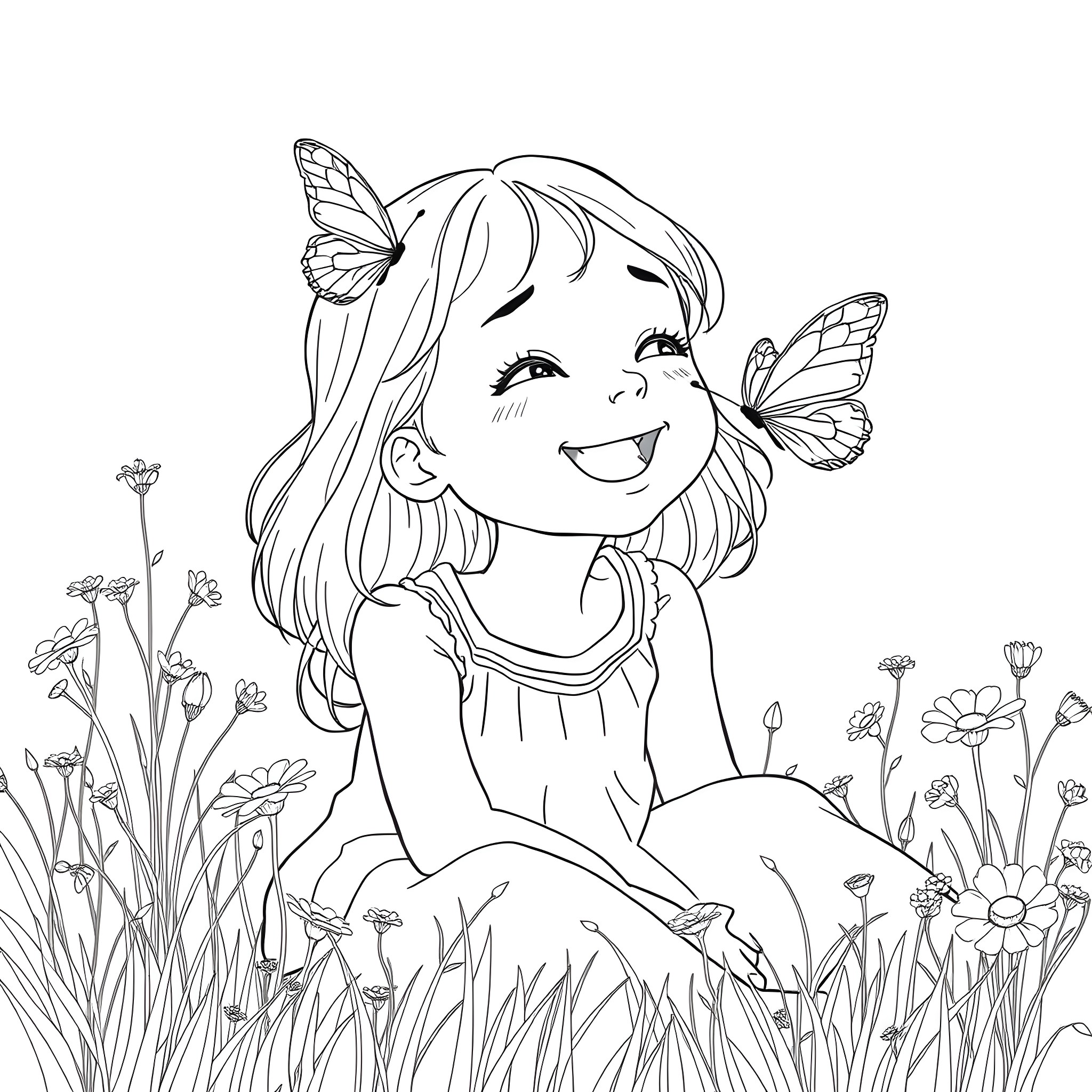 143 Best Girl Coloring Pages (Free Printable PDFs)