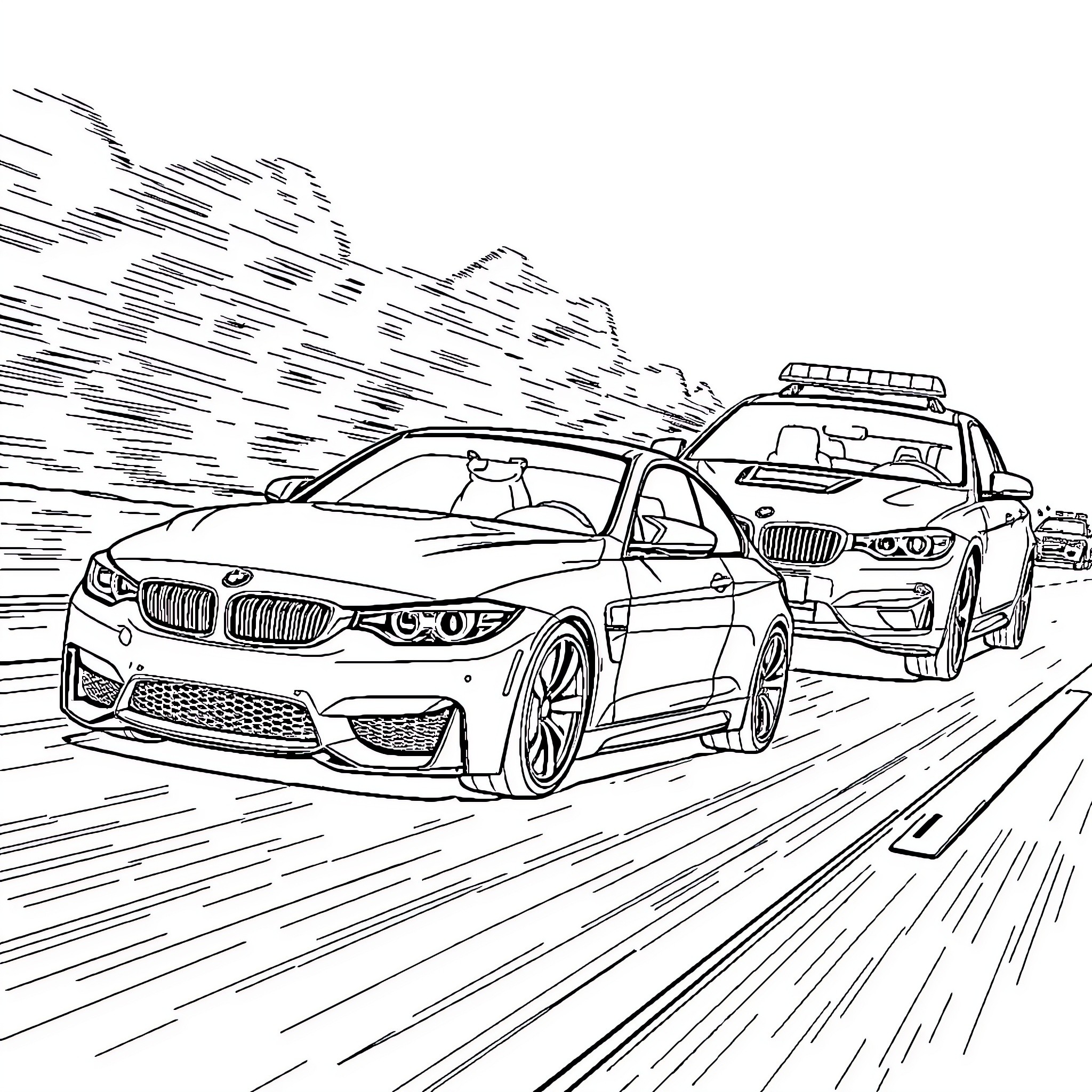 Best BMW M4 Coloring Pages (Free Printable PDF)