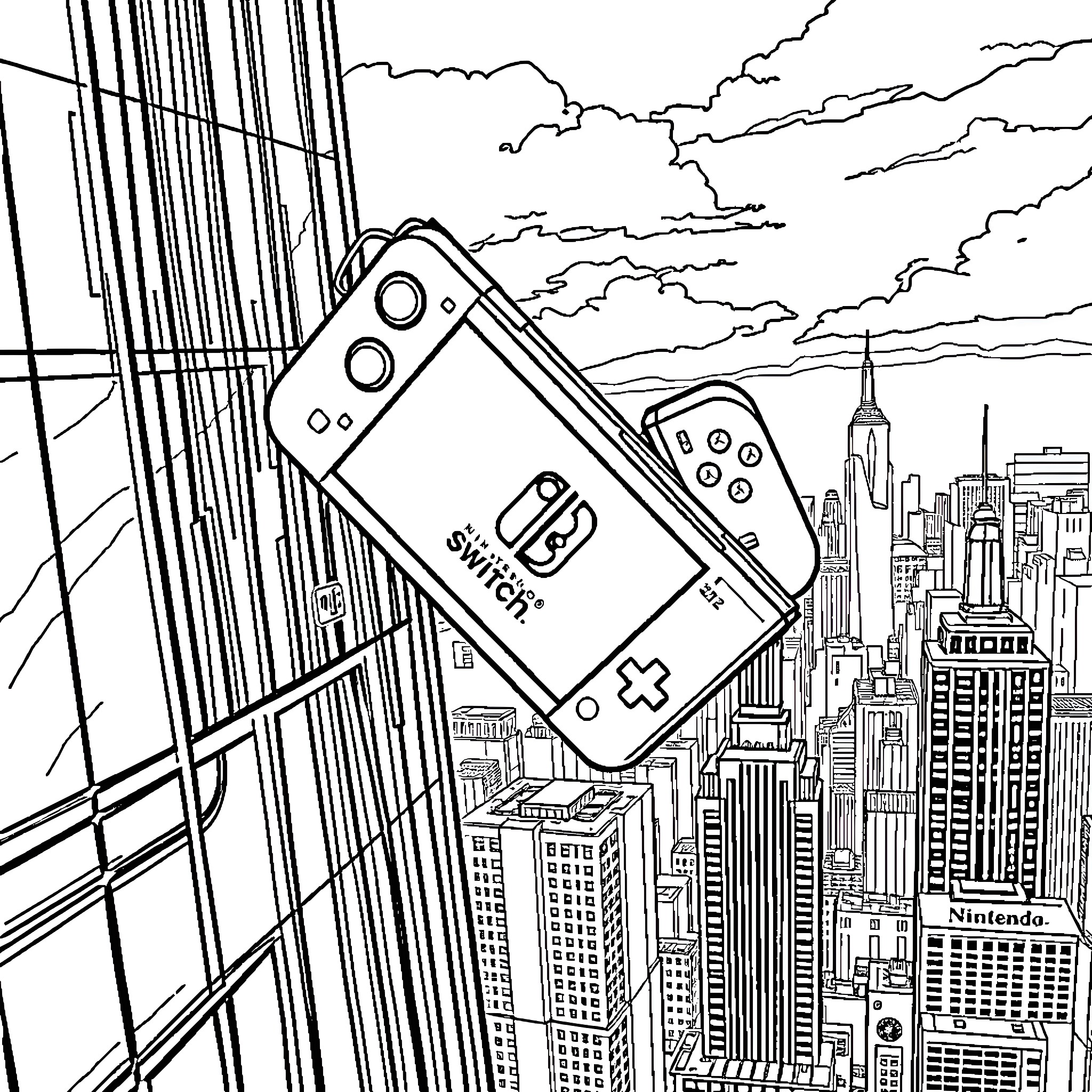 10 Best Nintendo Switch Coloring Pages (Free Printable PDFs)