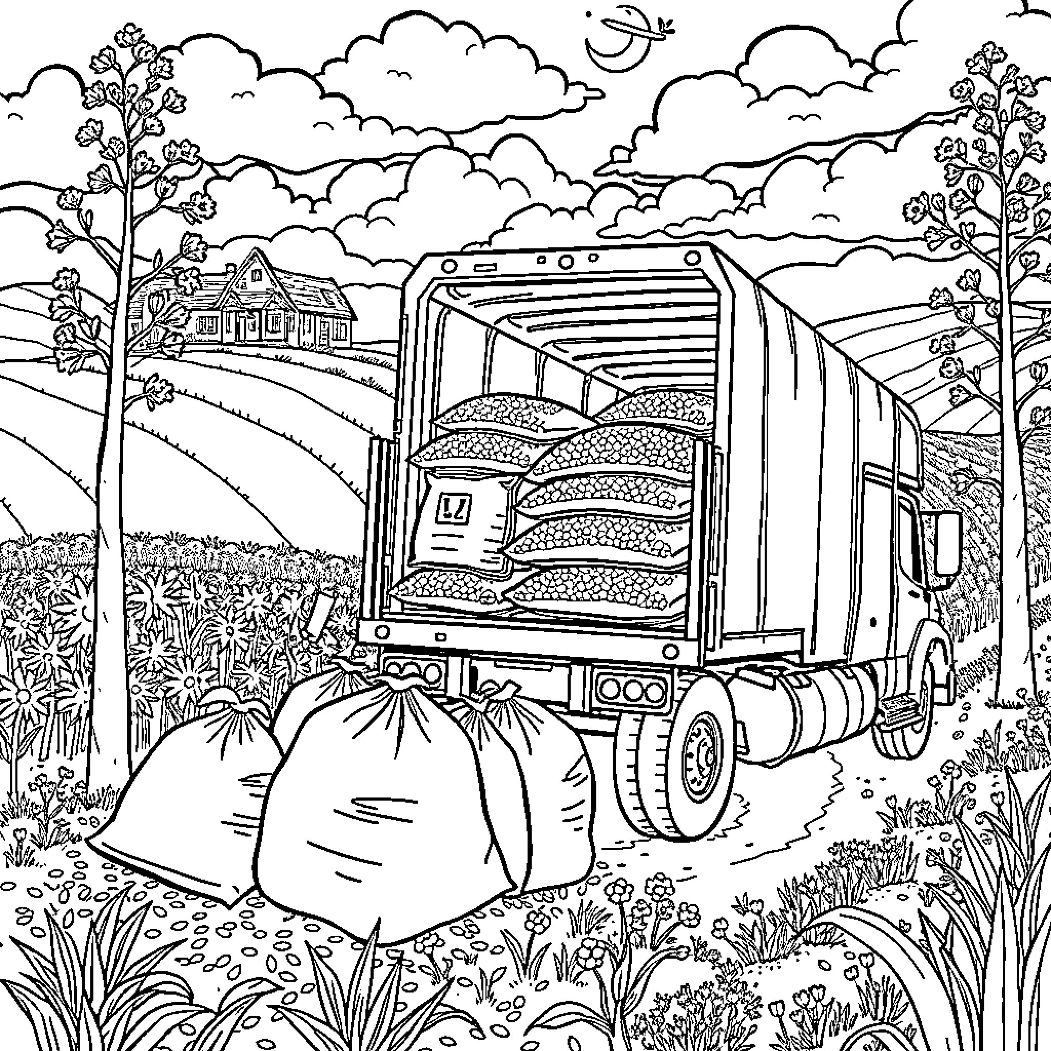 Best Seed Coloring Pages (Free Printable PDF)