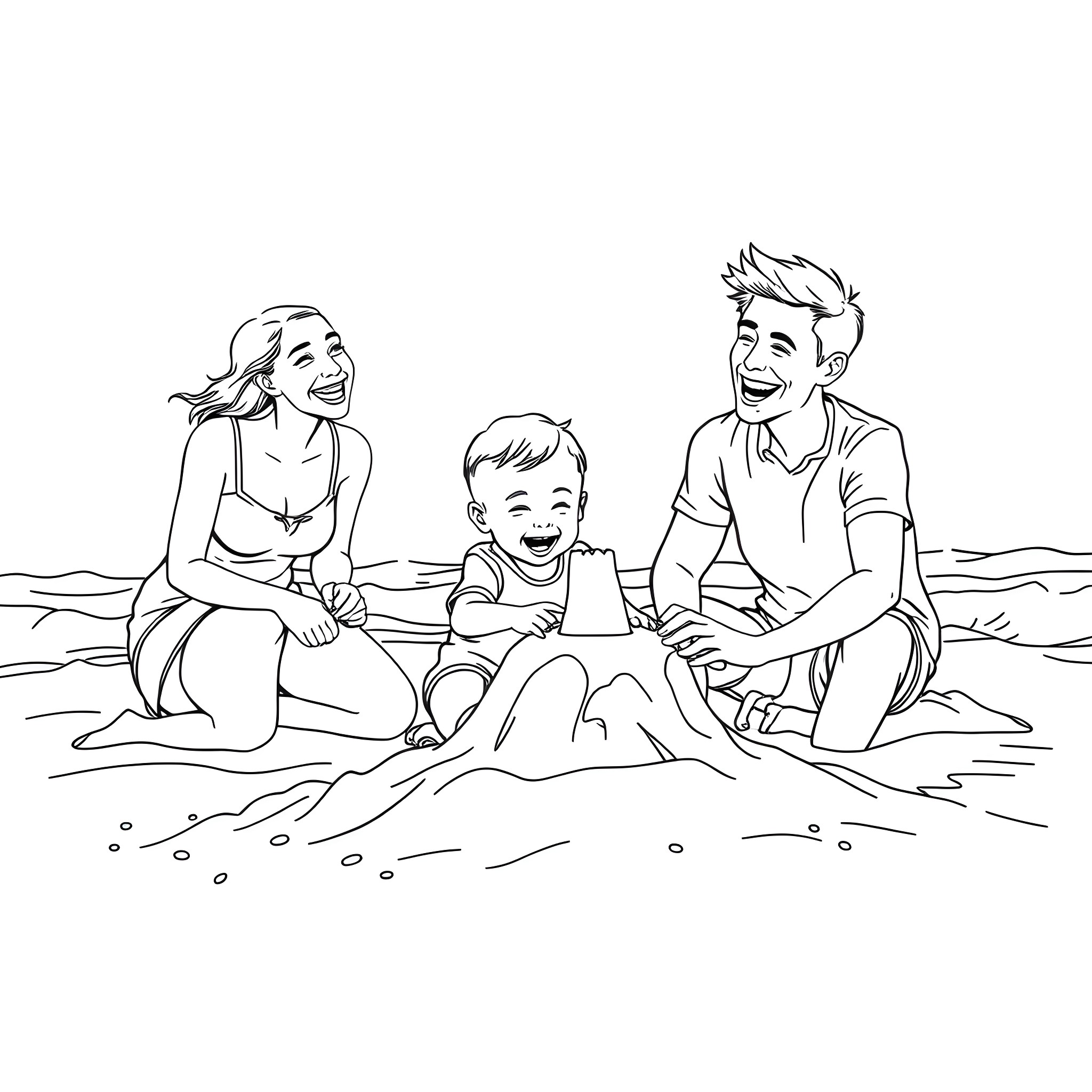 254 Best Family Coloring Pages (Free Printable PDFs)