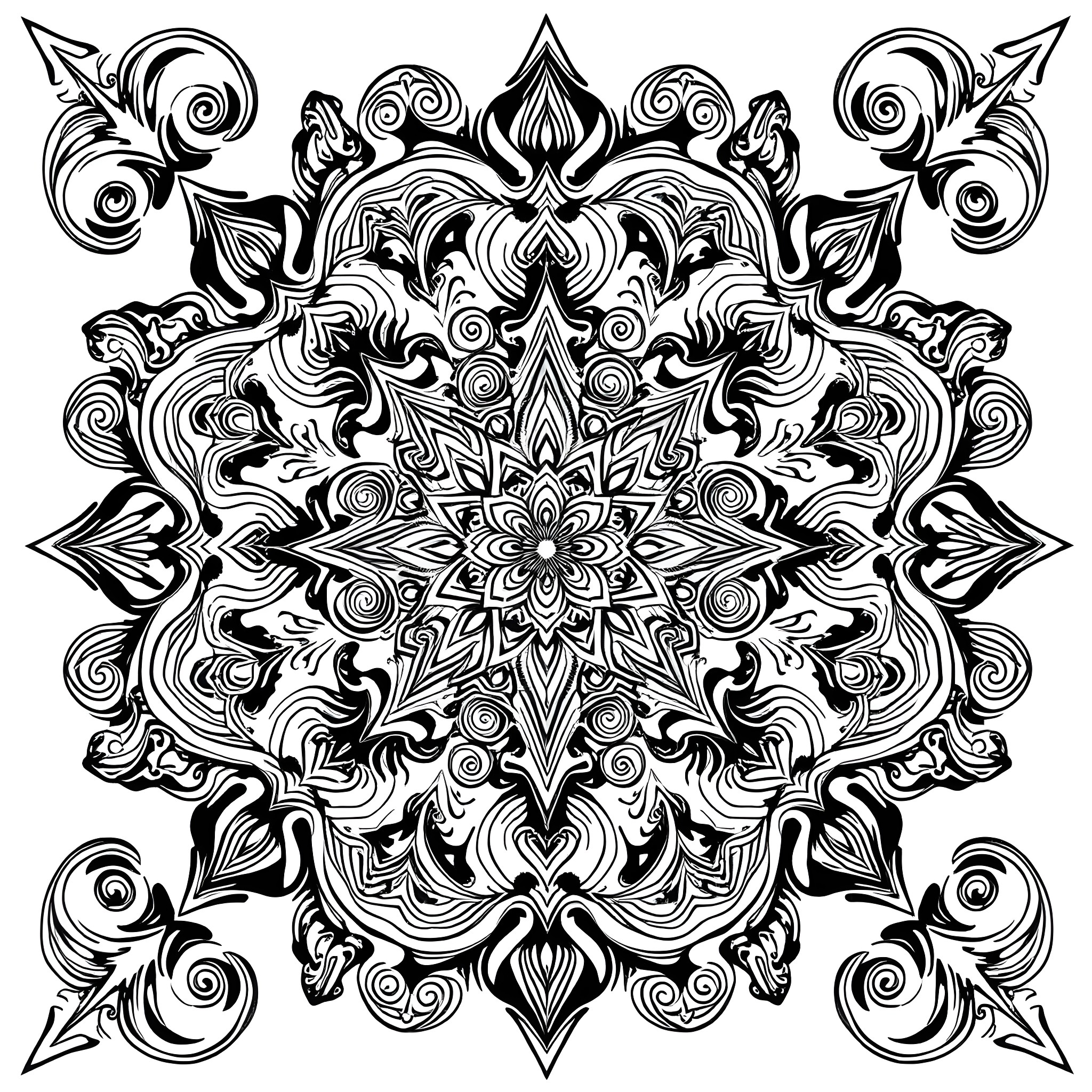 Best Arabesque Coloring Pages (Free Printable PDF)