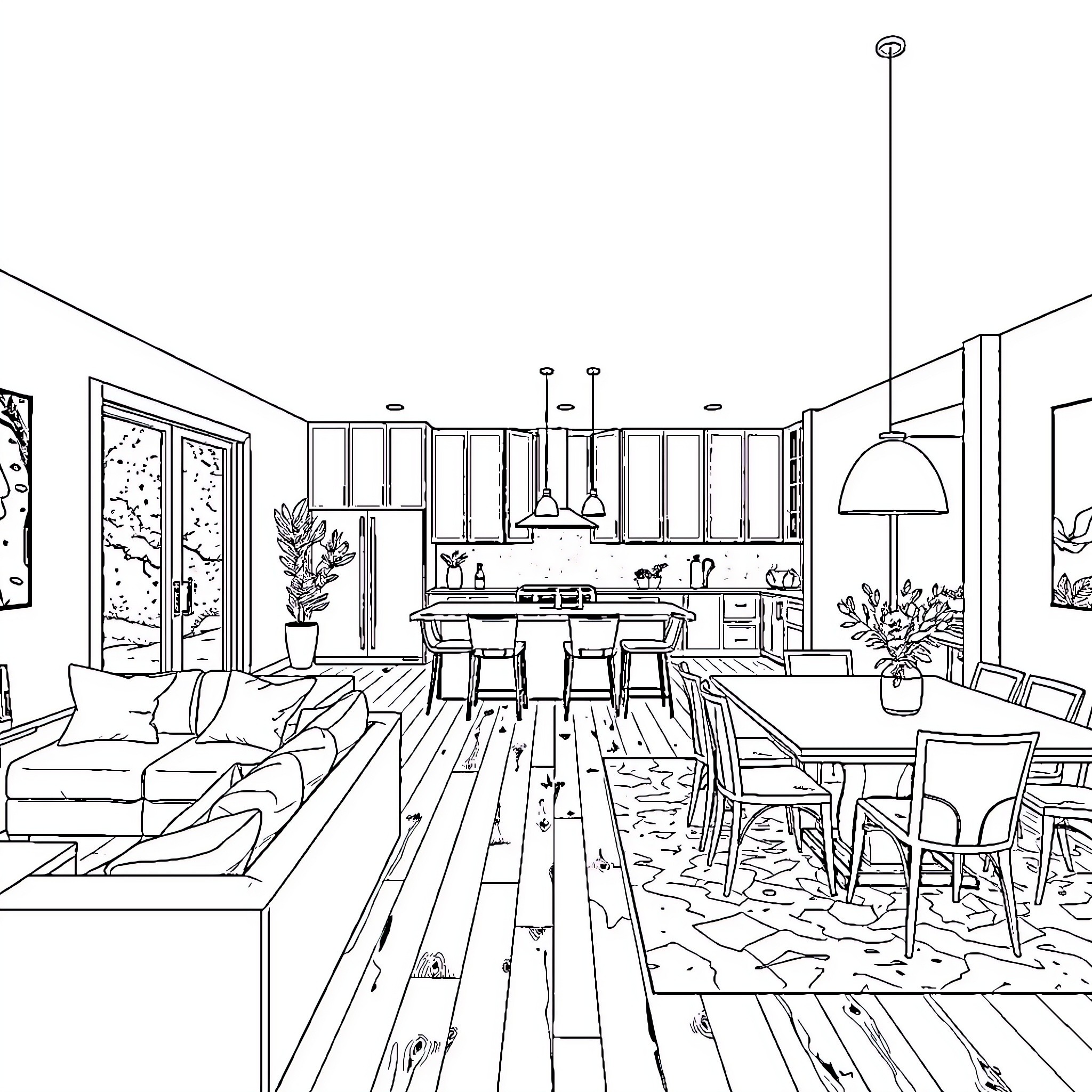 Best Room Coloring Pages (Free Printable PDF)