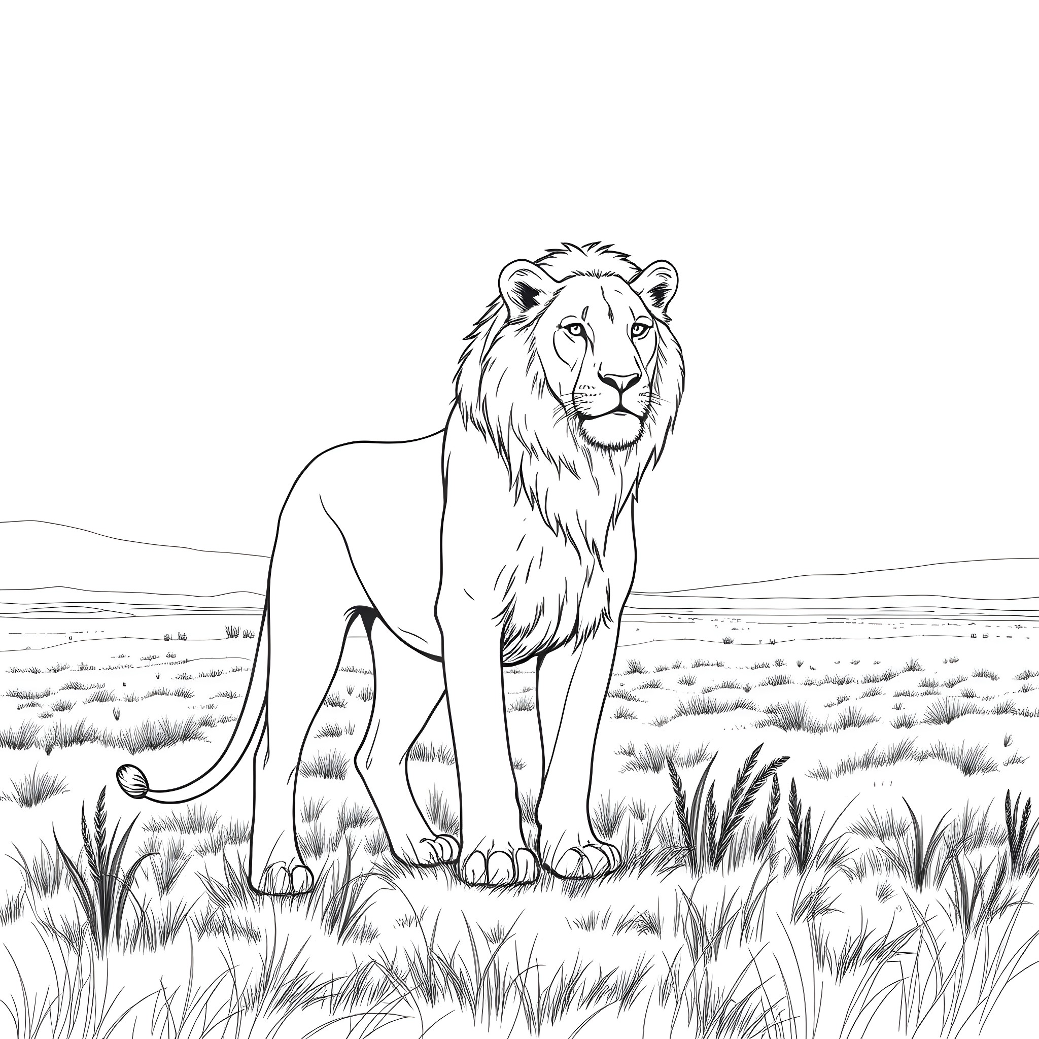 Best Lioness Coloring Pages (Free Printable PDF)