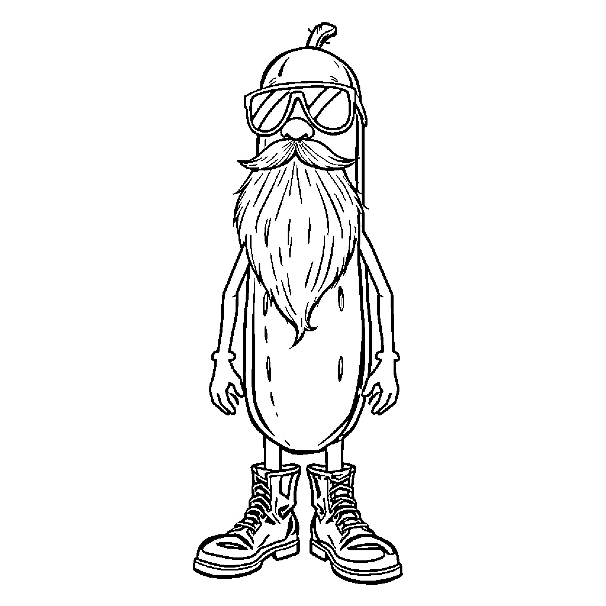 Best Pickle Coloring Pages (Free Printable PDF)