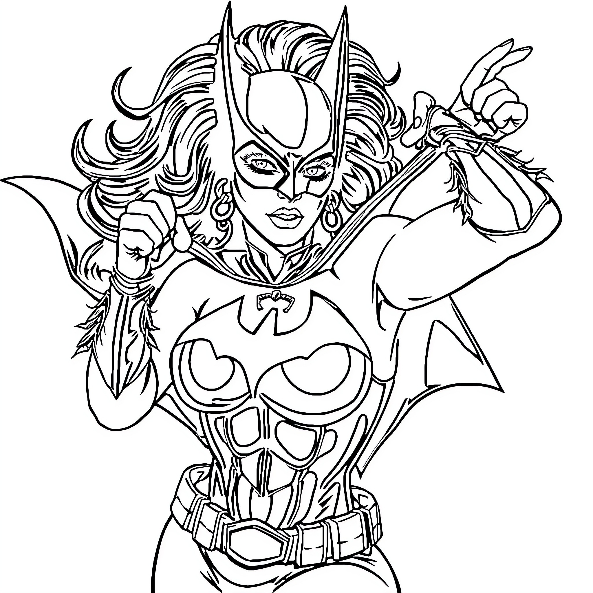Best Drag Queen Batman Coloring Pages (Free Printable PDF)