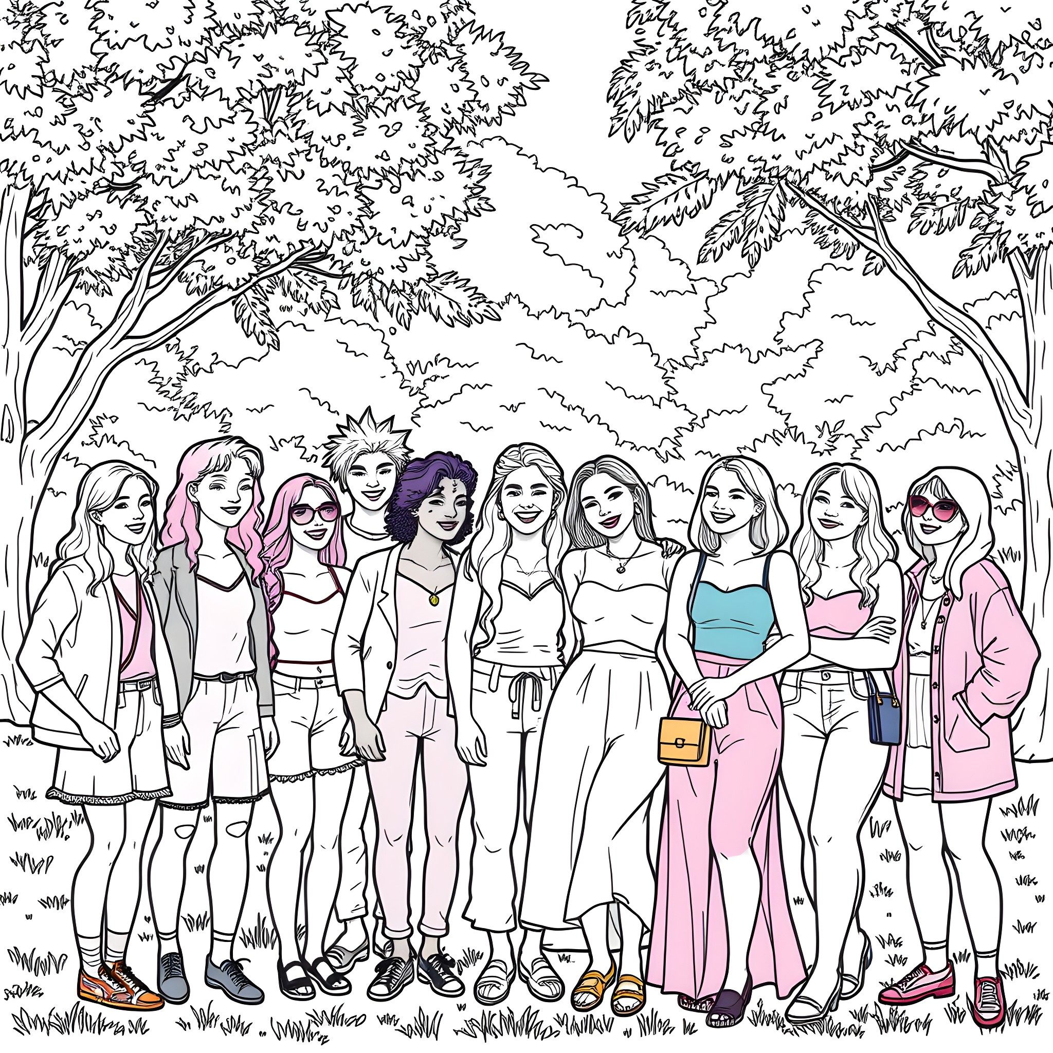 1 Best Non-Binary Coloring Pages (Free Printable PDFs)