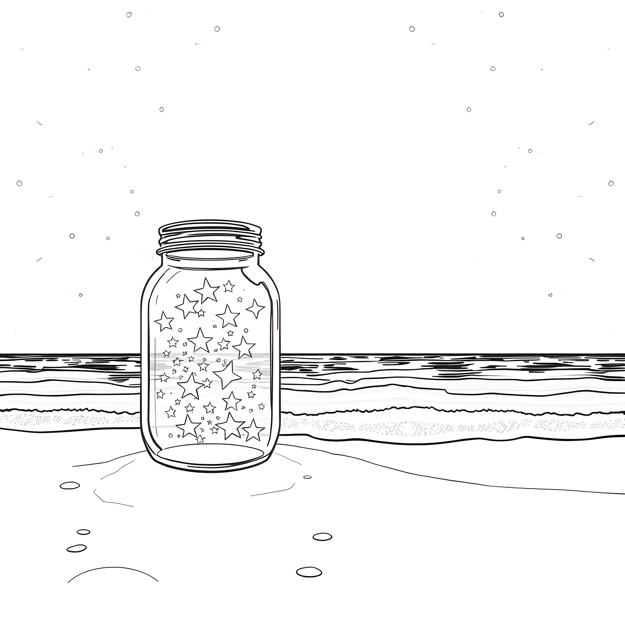 9 Best Jar Coloring Pages (Free Printable PDFs)