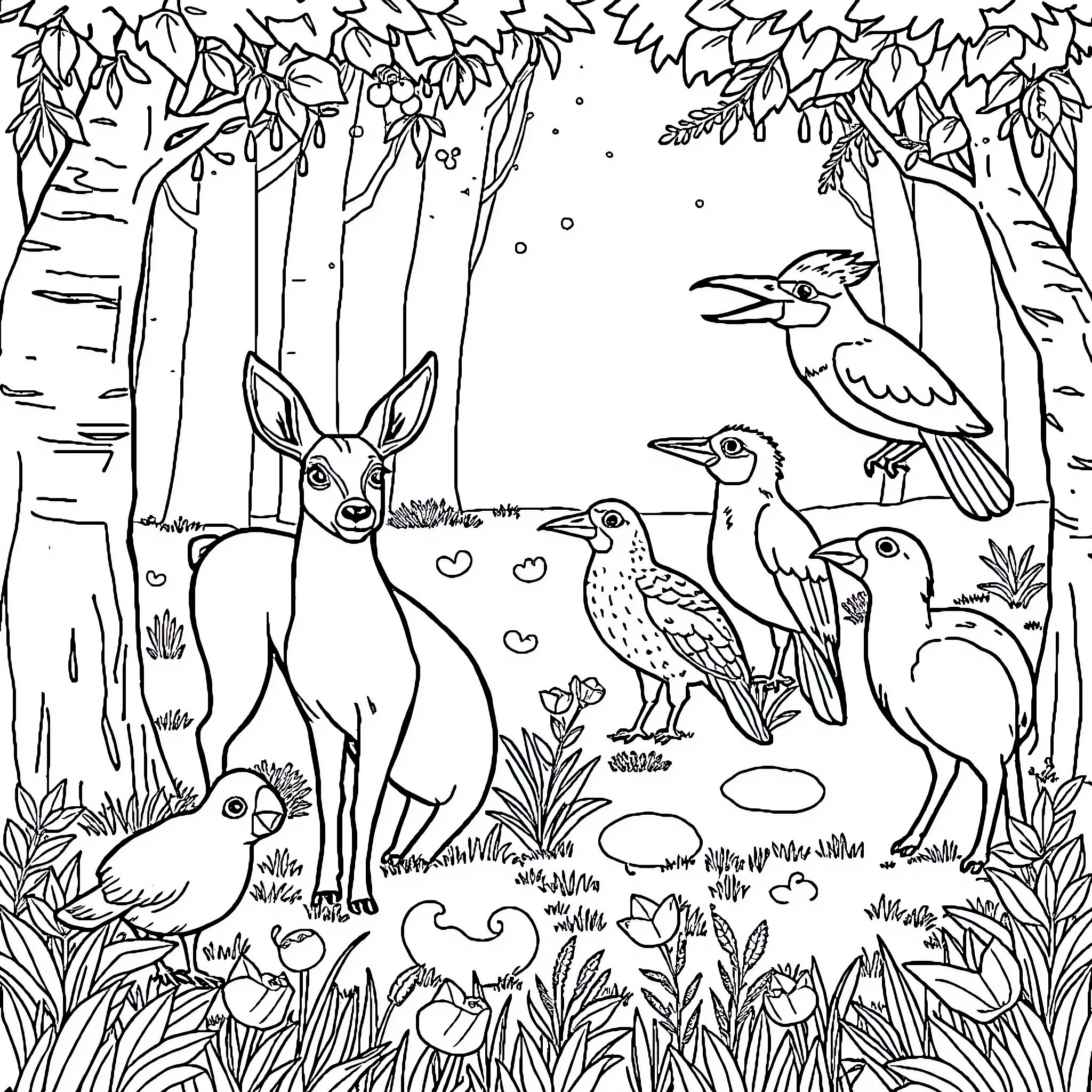 Best Animal Coloring Pages (Free Printable PDF)