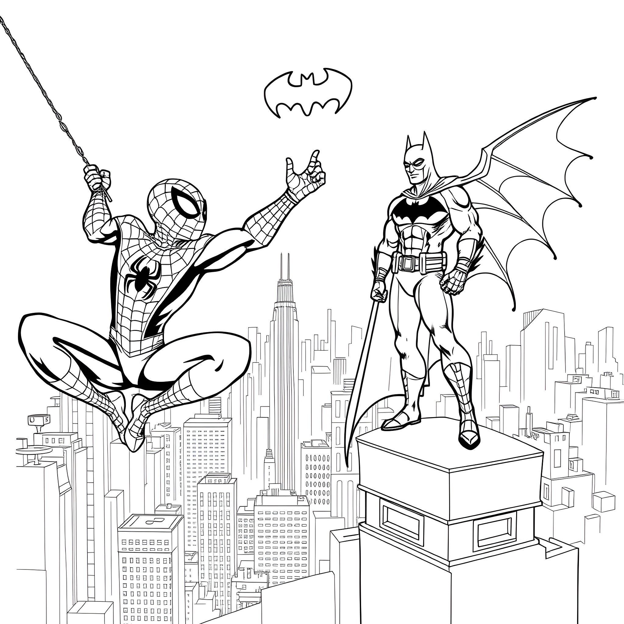 Best Superhero Coloring Pages (Free Printable PDF)