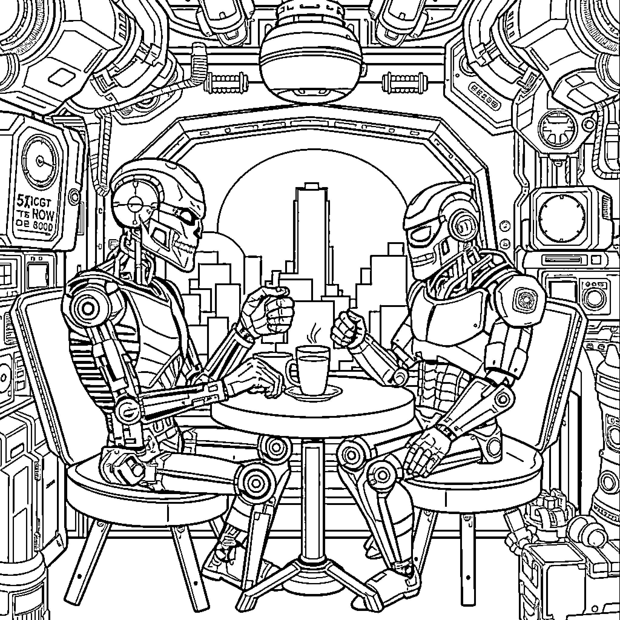 Best Terminator Coloring Pages (Free Printable PDF)