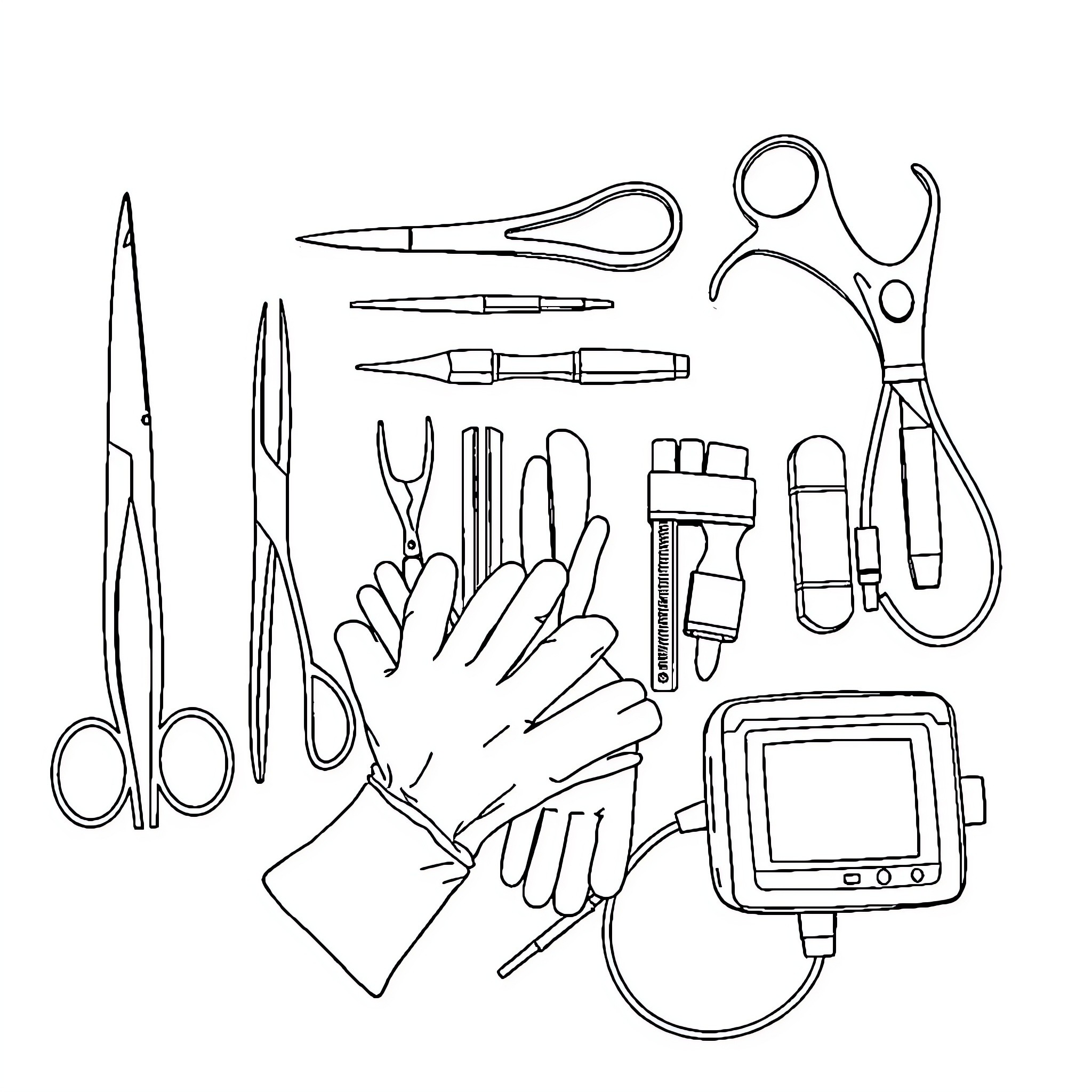 1 Best Surgical Tool Coloring Pages (Free Printable PDFs)