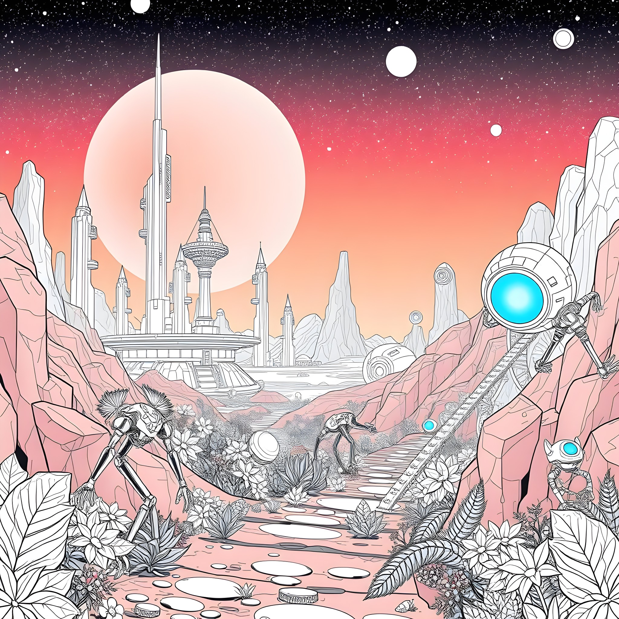 Best Mars Coloring Pages (Free Printable PDF)