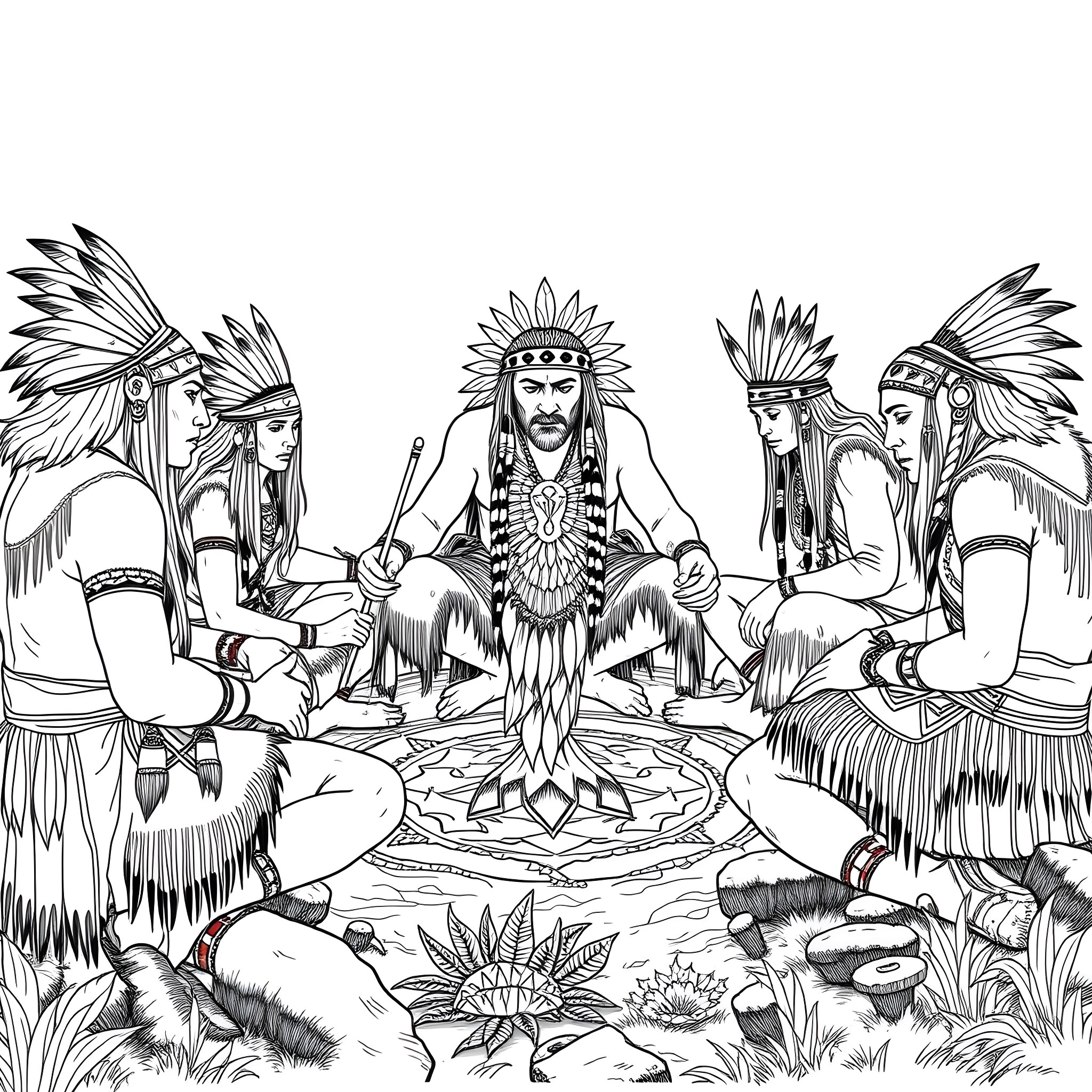20 Best Cherokee Warrior Coloring Pages (Free Printable PDFs)