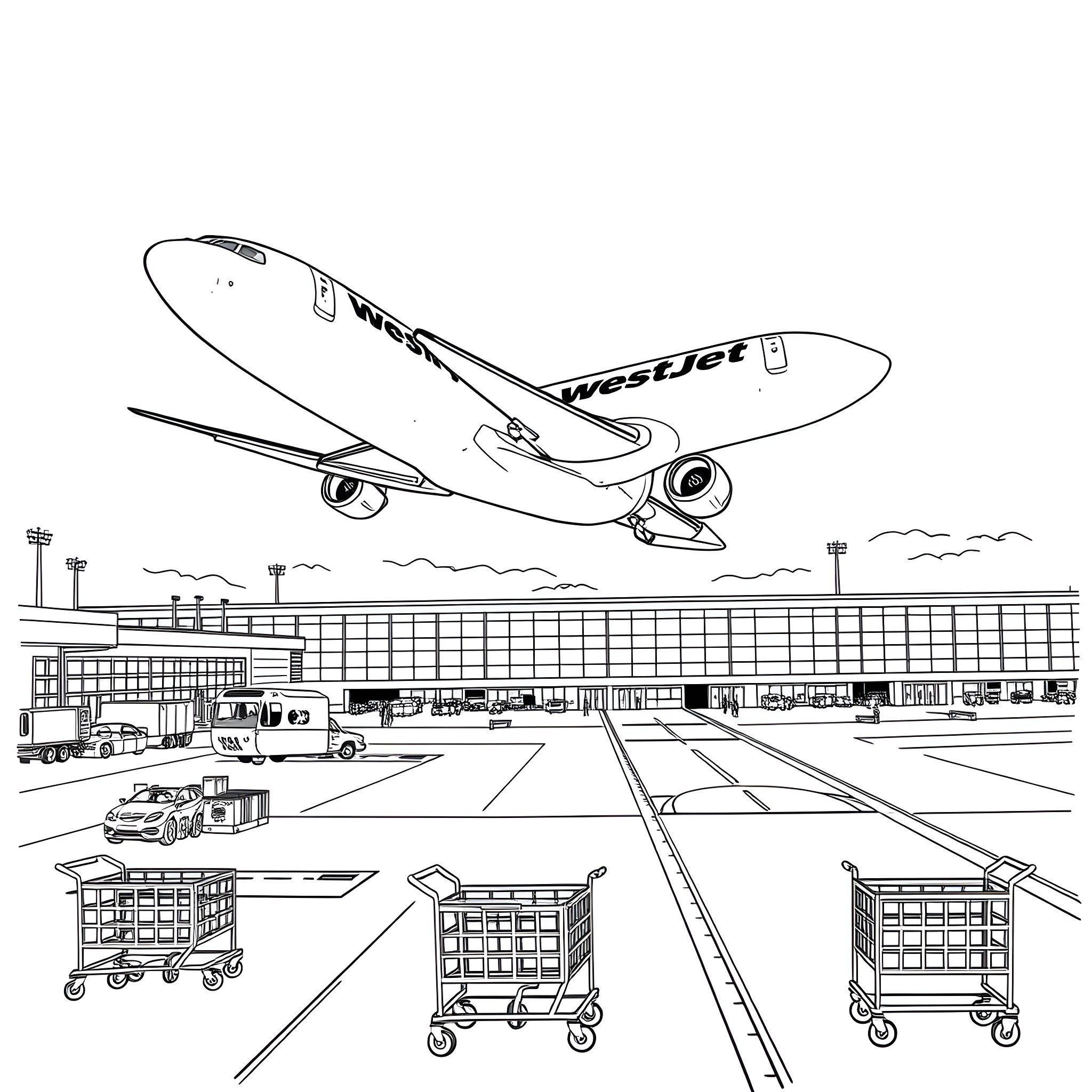 103 Best Airplane Coloring Pages (Free Printable PDFs)