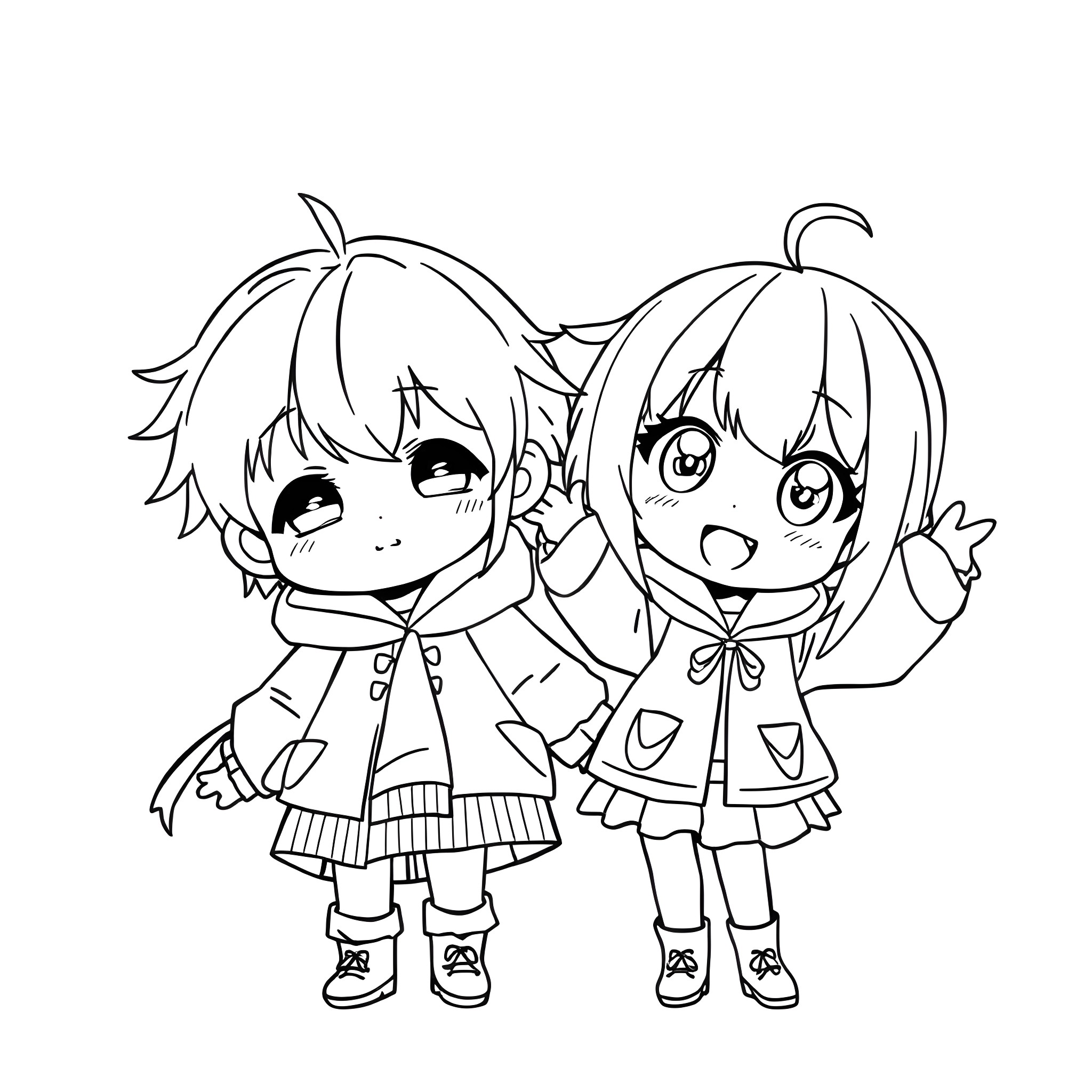 Best Manga Coloring Pages (Free Printable PDF)