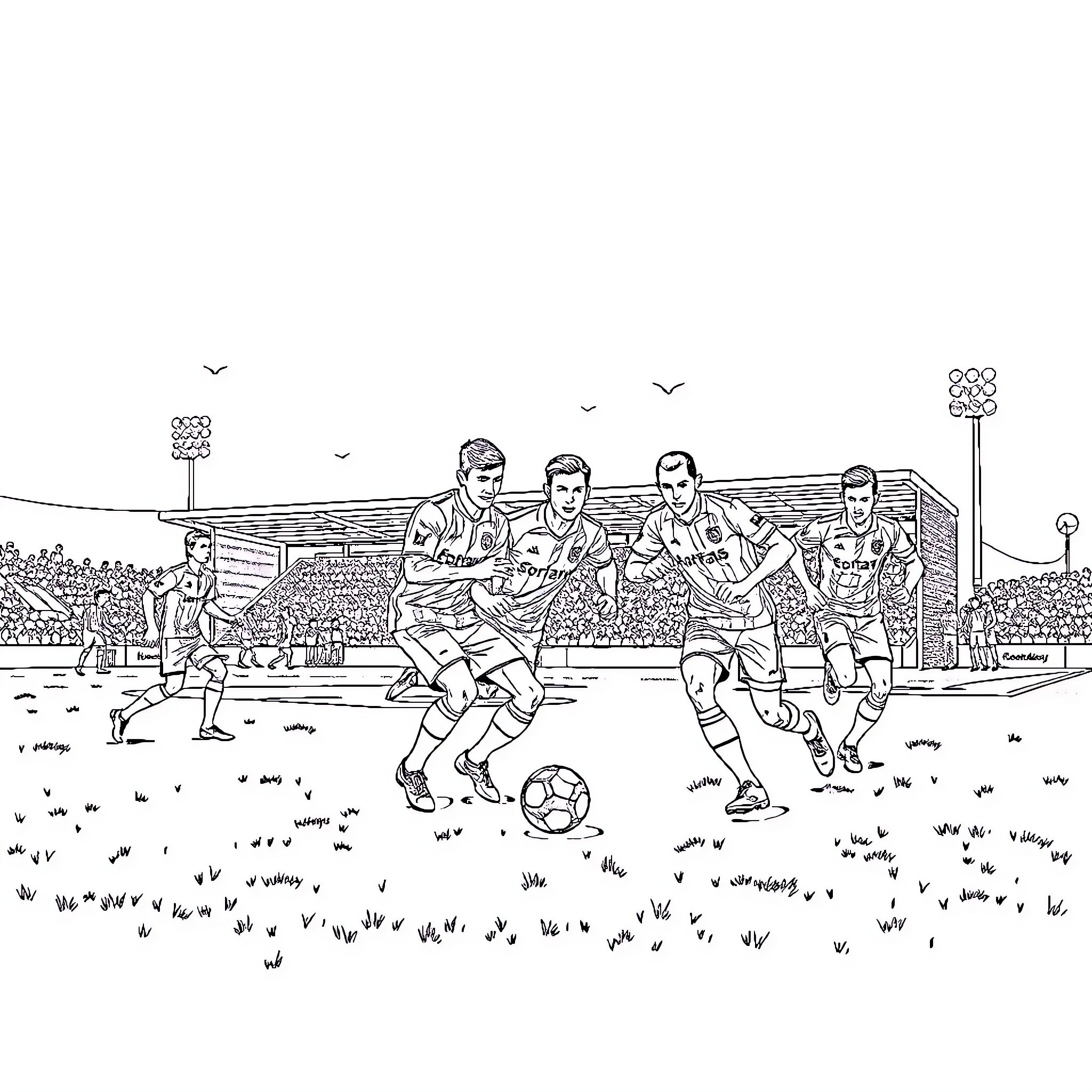 Best FC Sochaux-Montbéliard Coloring Pages (Free Printable PDF)