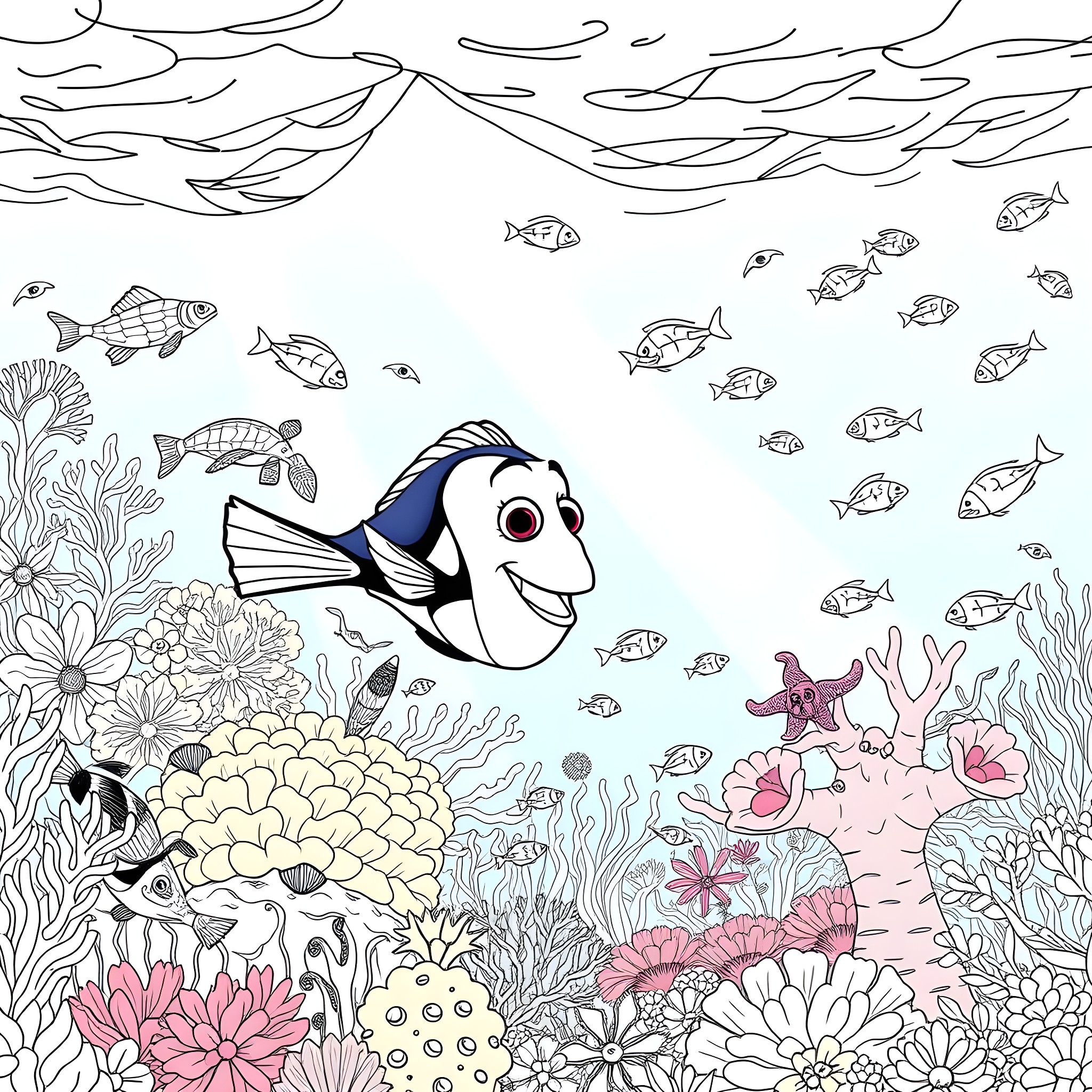 32 Best Nemo Coloring Pages (Free Printable PDFs)