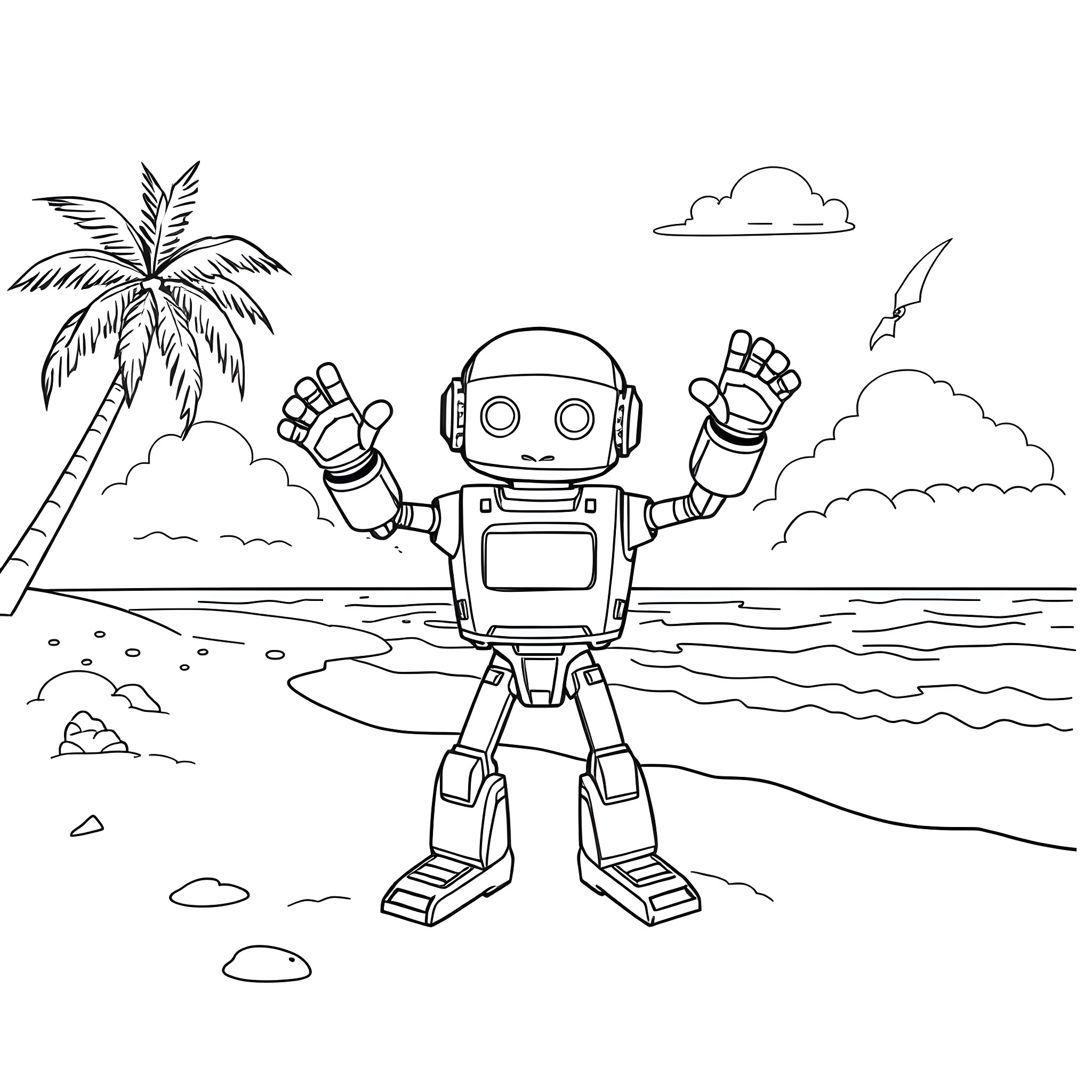 Best Astrobot Coloring Pages (Free Printable PDF)