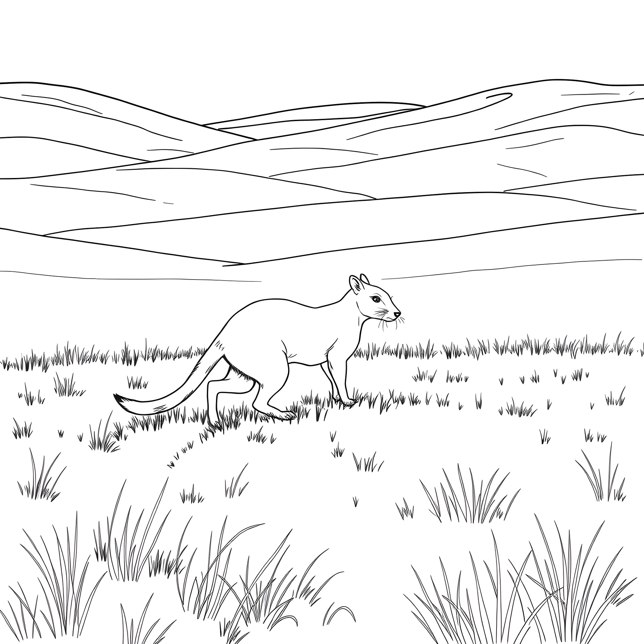 23 Best Weasel Coloring Pages (Free Printable PDFs)