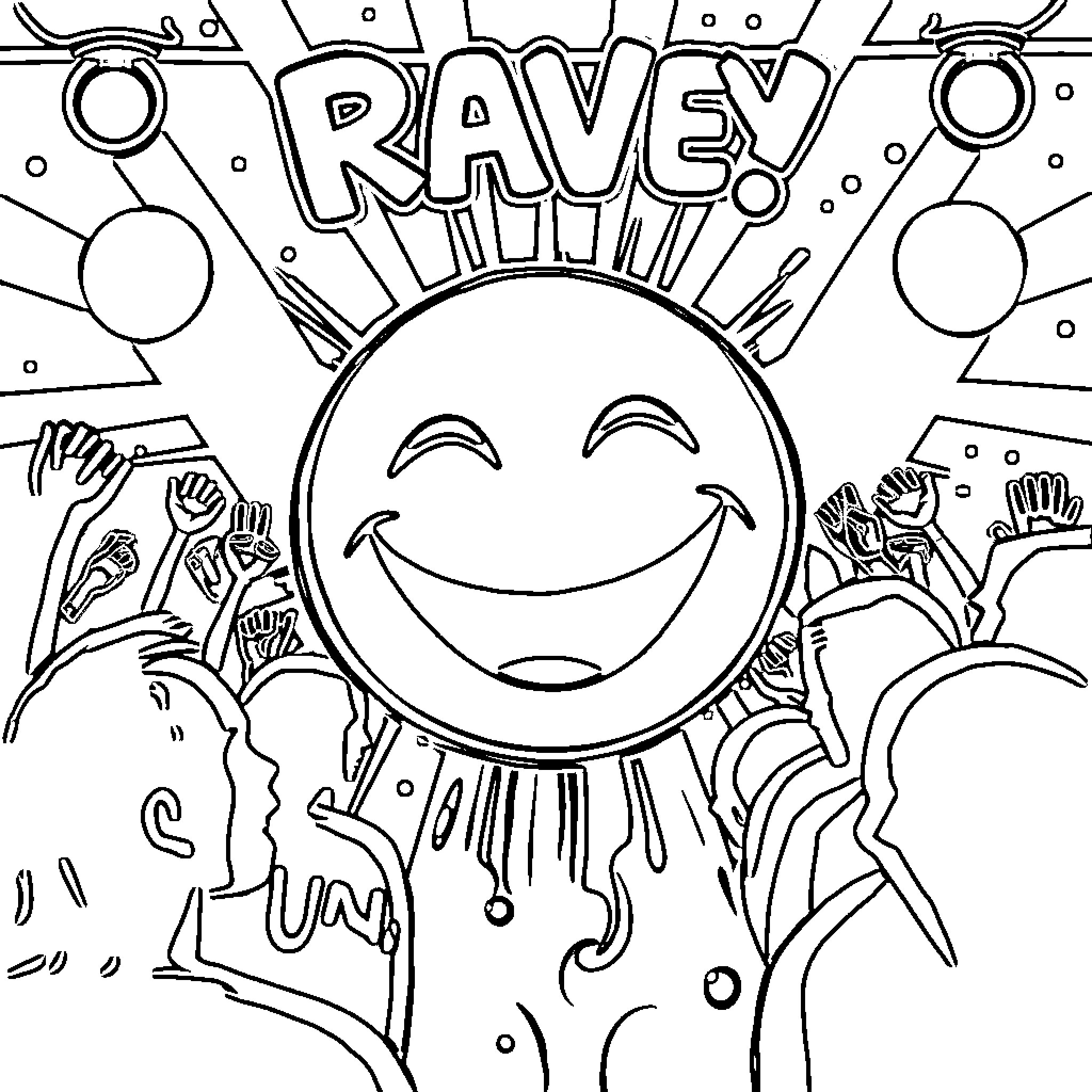 Best Smiley Coloring Pages (Free Printable PDF)