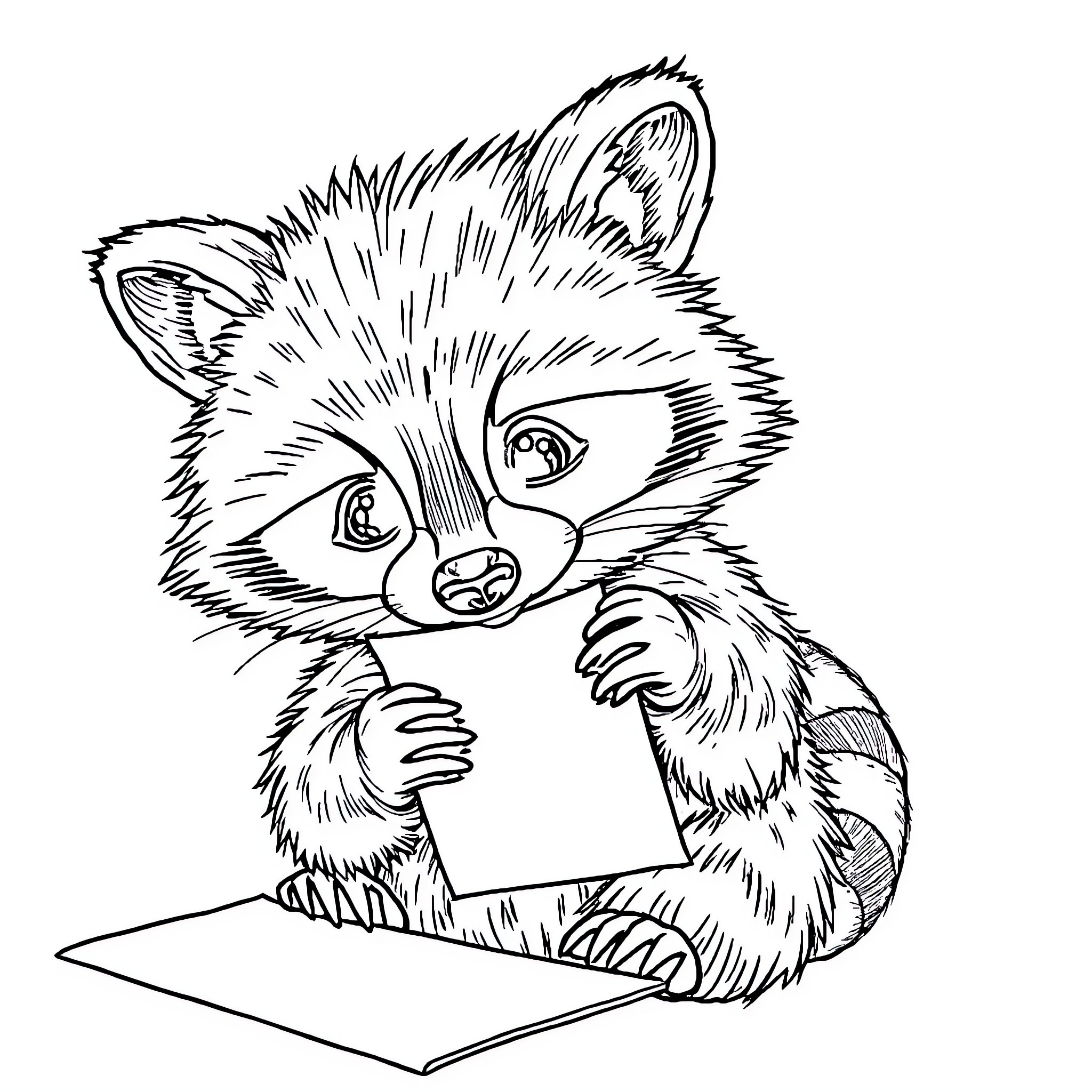 Best Raccoon Coloring Pages (Free Printable PDF)