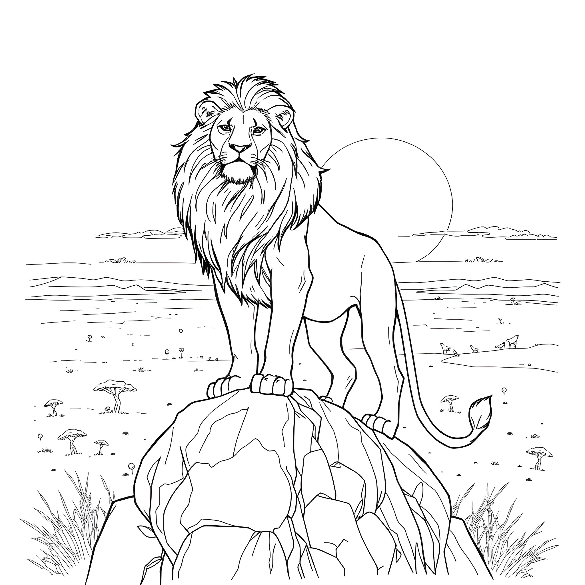 Best Leo Coloring Pages (Free Printable PDF)