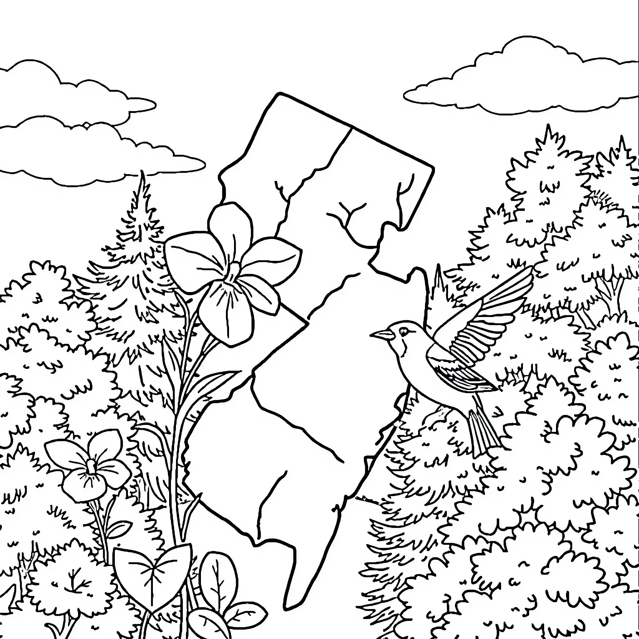 2 Best New Jersey Coloring Pages (Free Printable PDFs)