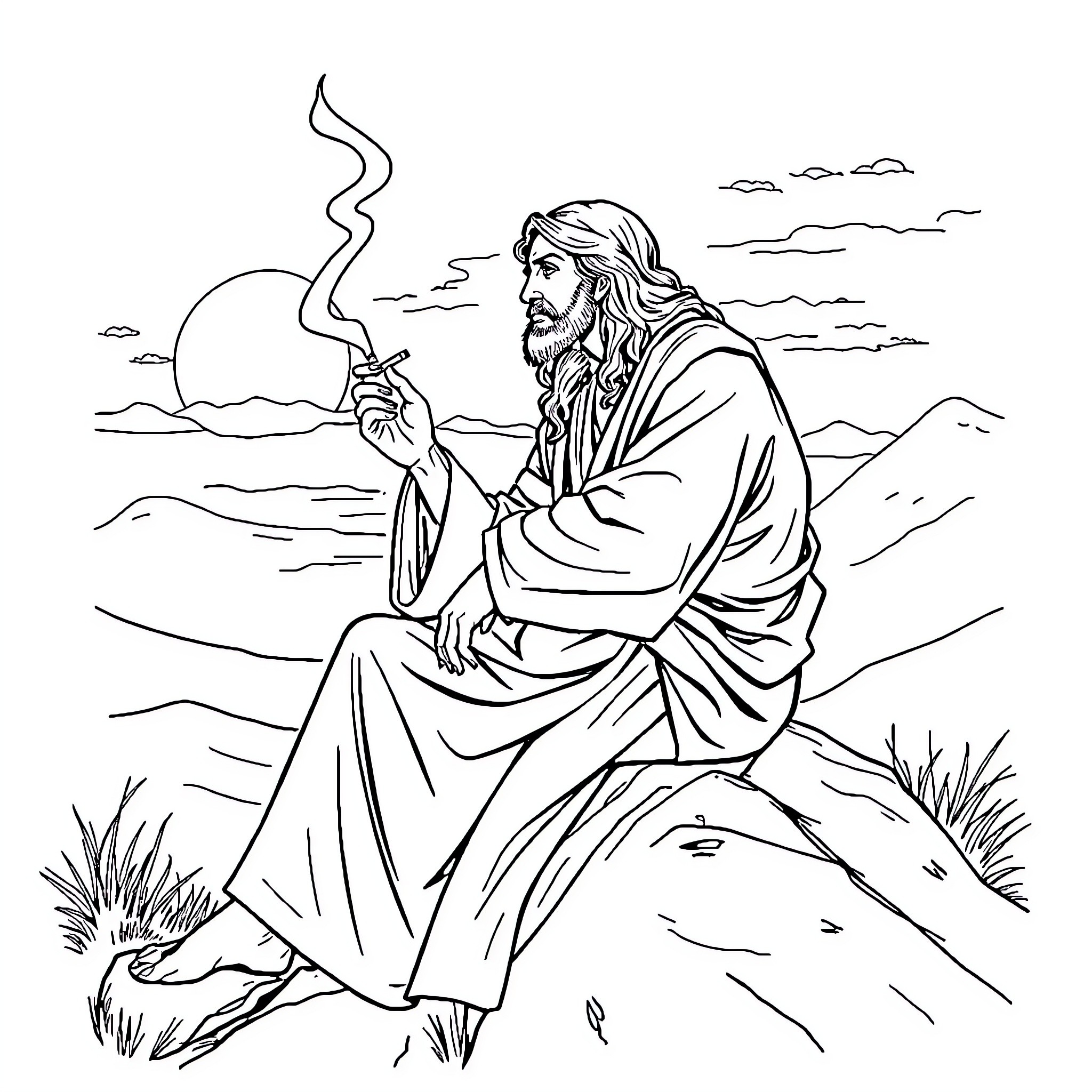 Best Jesus Coloring Pages (Free Printable PDF)