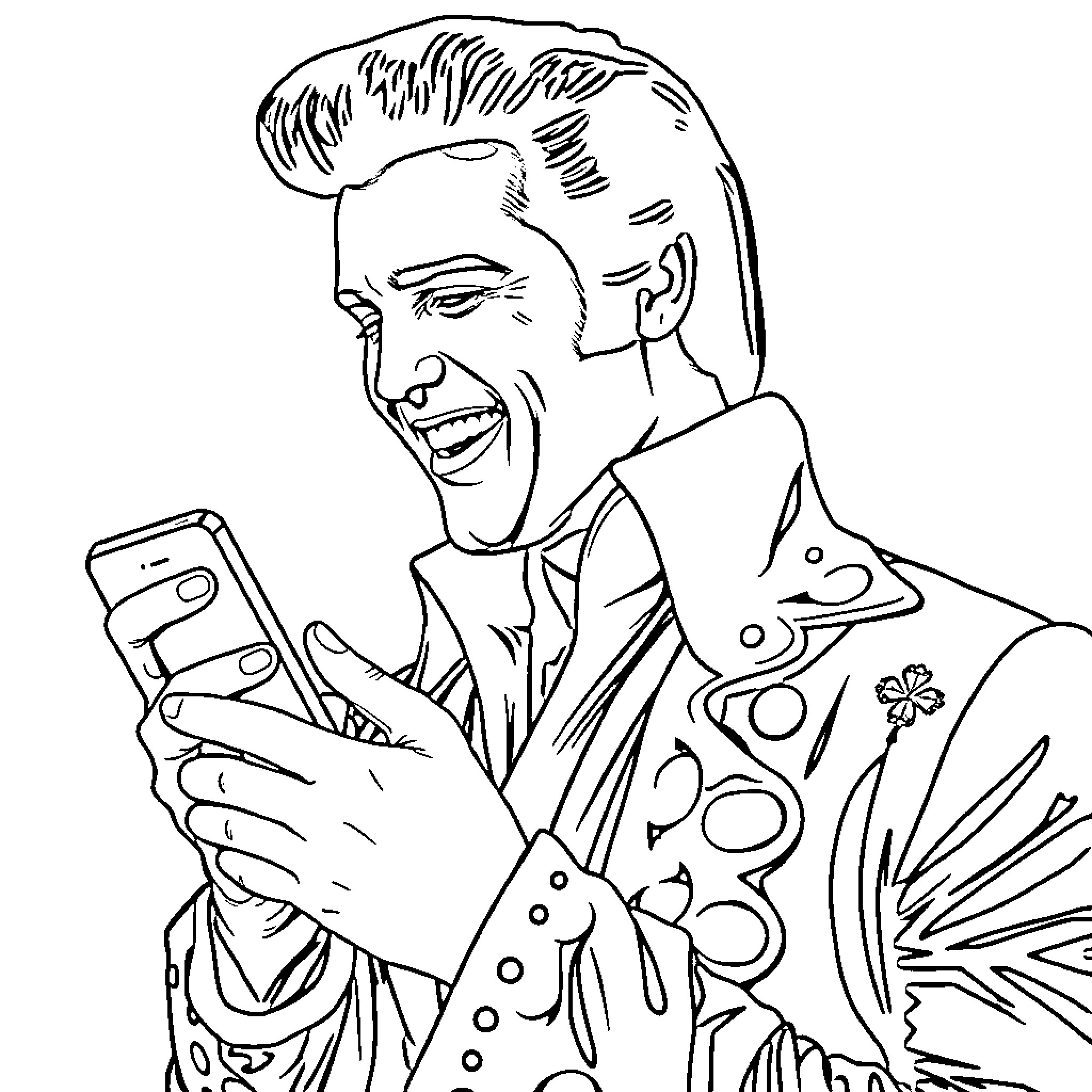 Best Elvis Coloring Pages (Free Printable PDF)